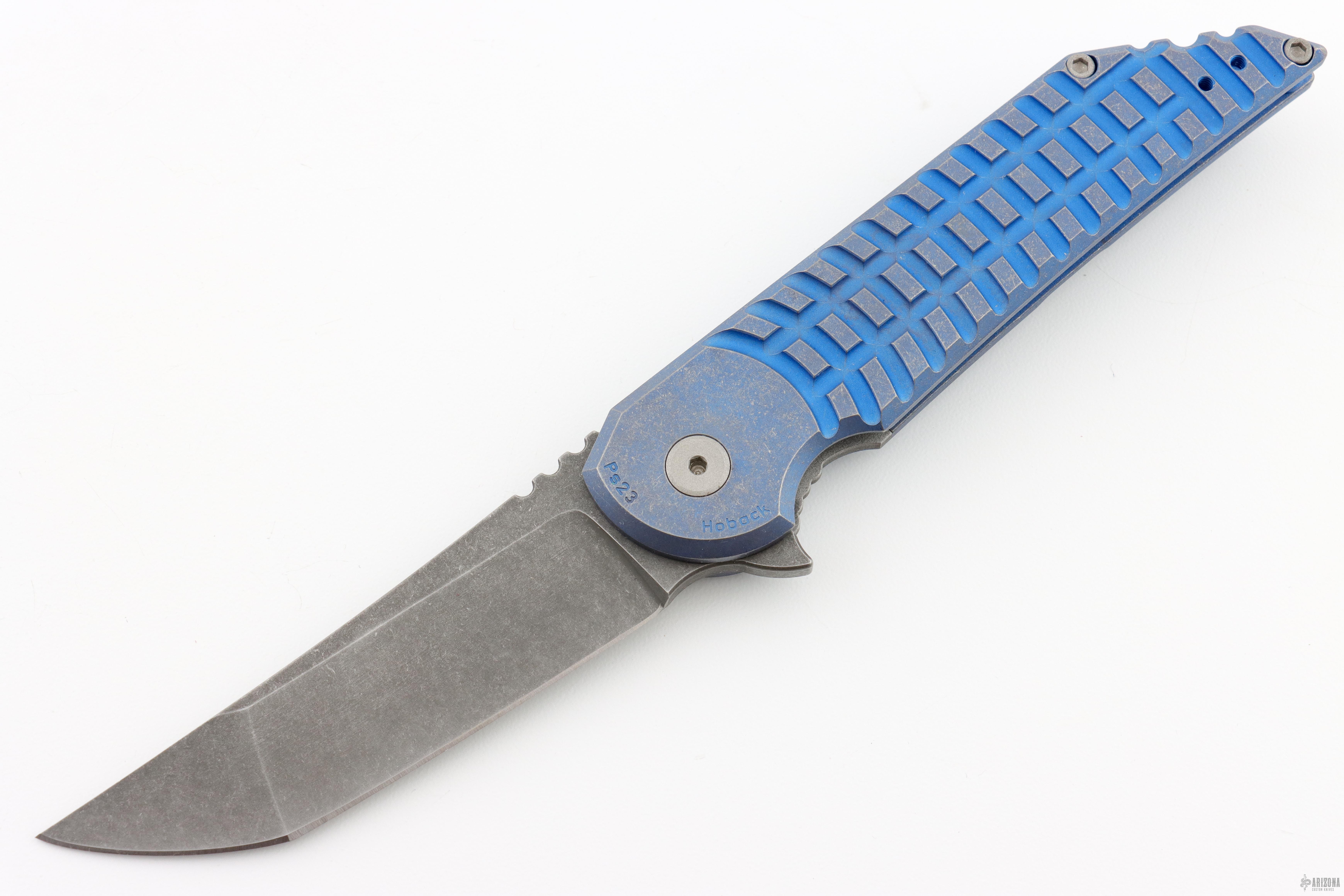 Kwaiback - Monkey Edge - Blue Fallout Ano - Arizona Custom Knives