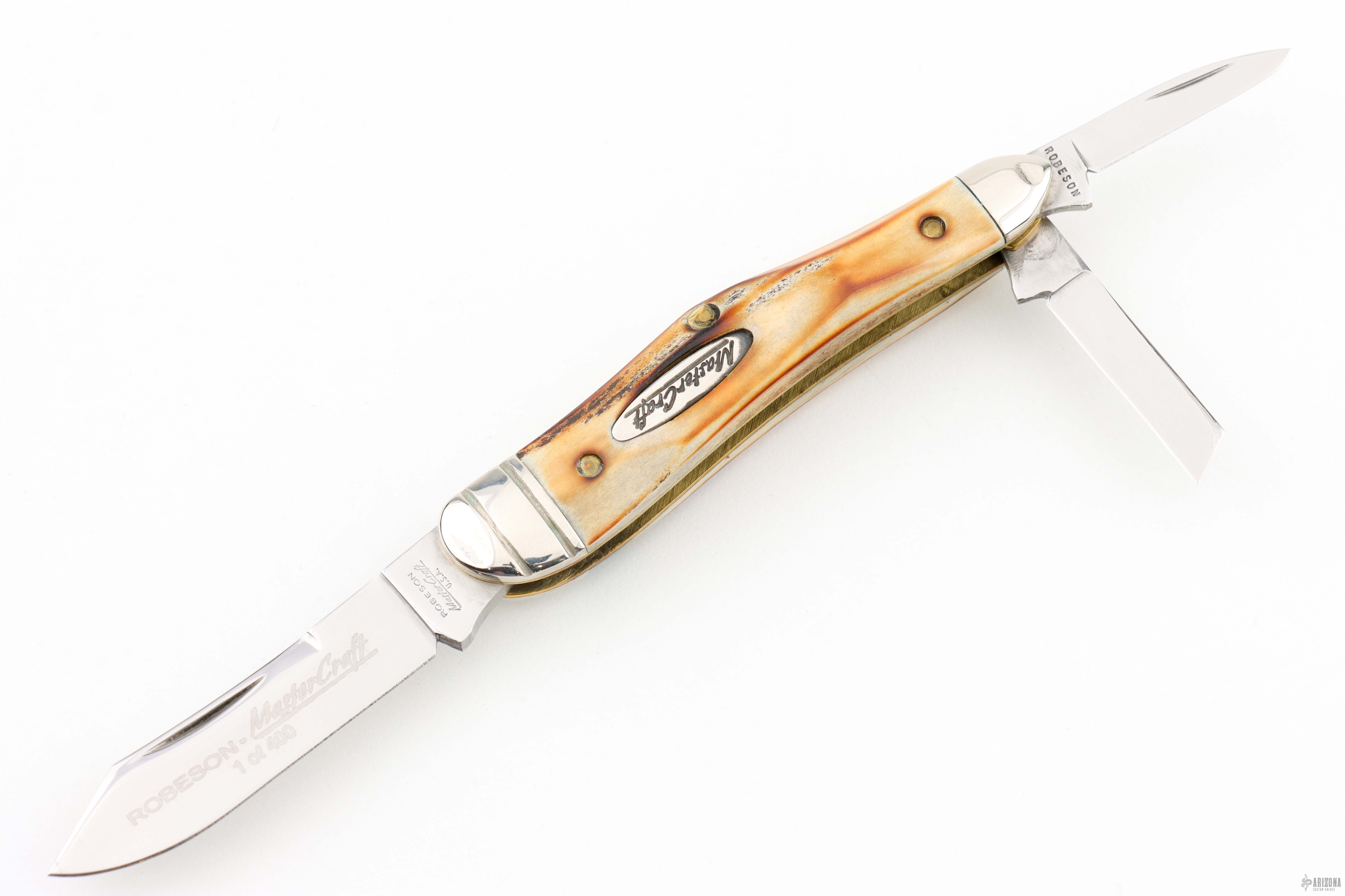 Pattern #47 Robeson/Mastercraft - Stag - Arizona Custom Knives