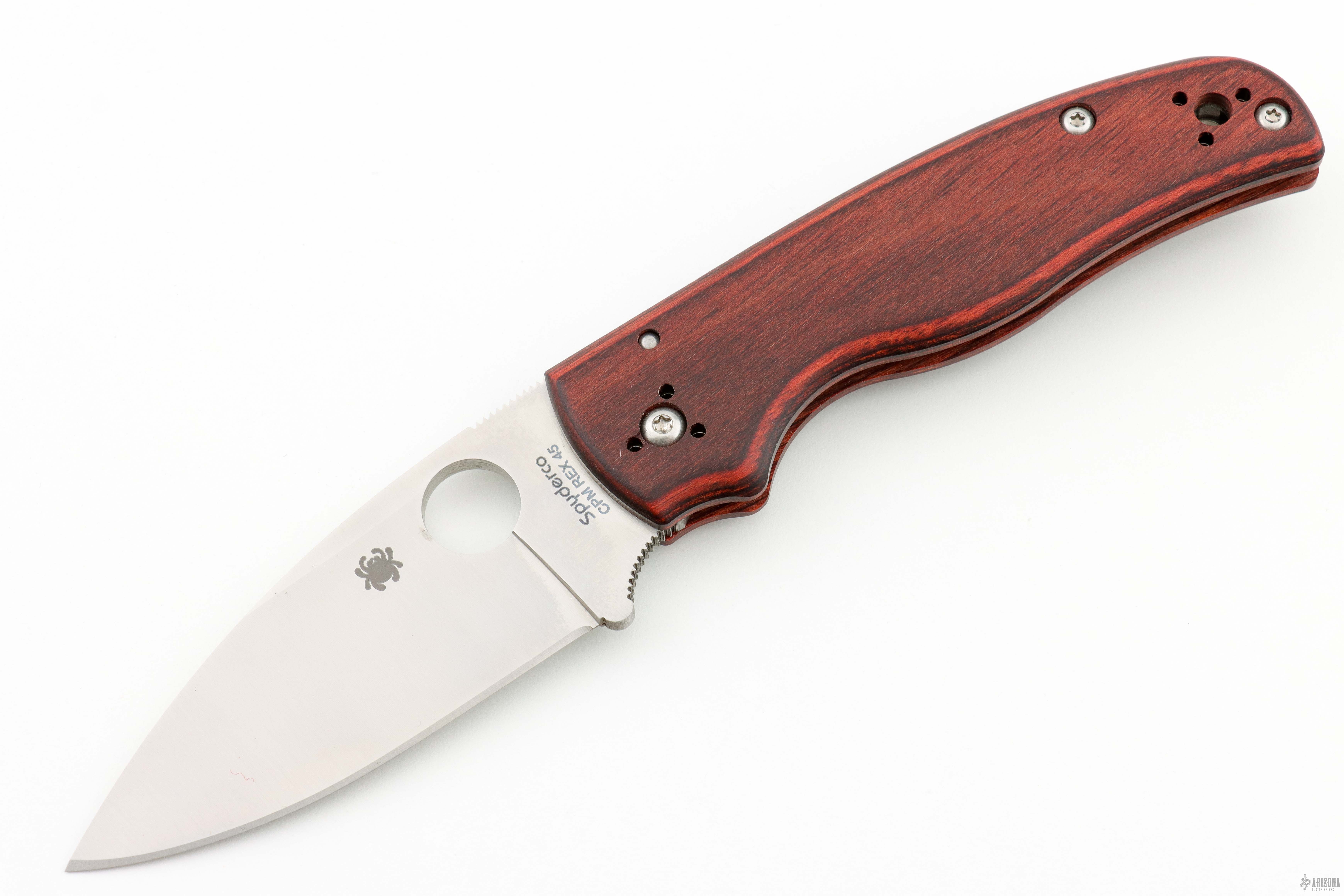 C229RWDP Shaman PLN Rosewood Rex 45 - Arizona Custom Knives