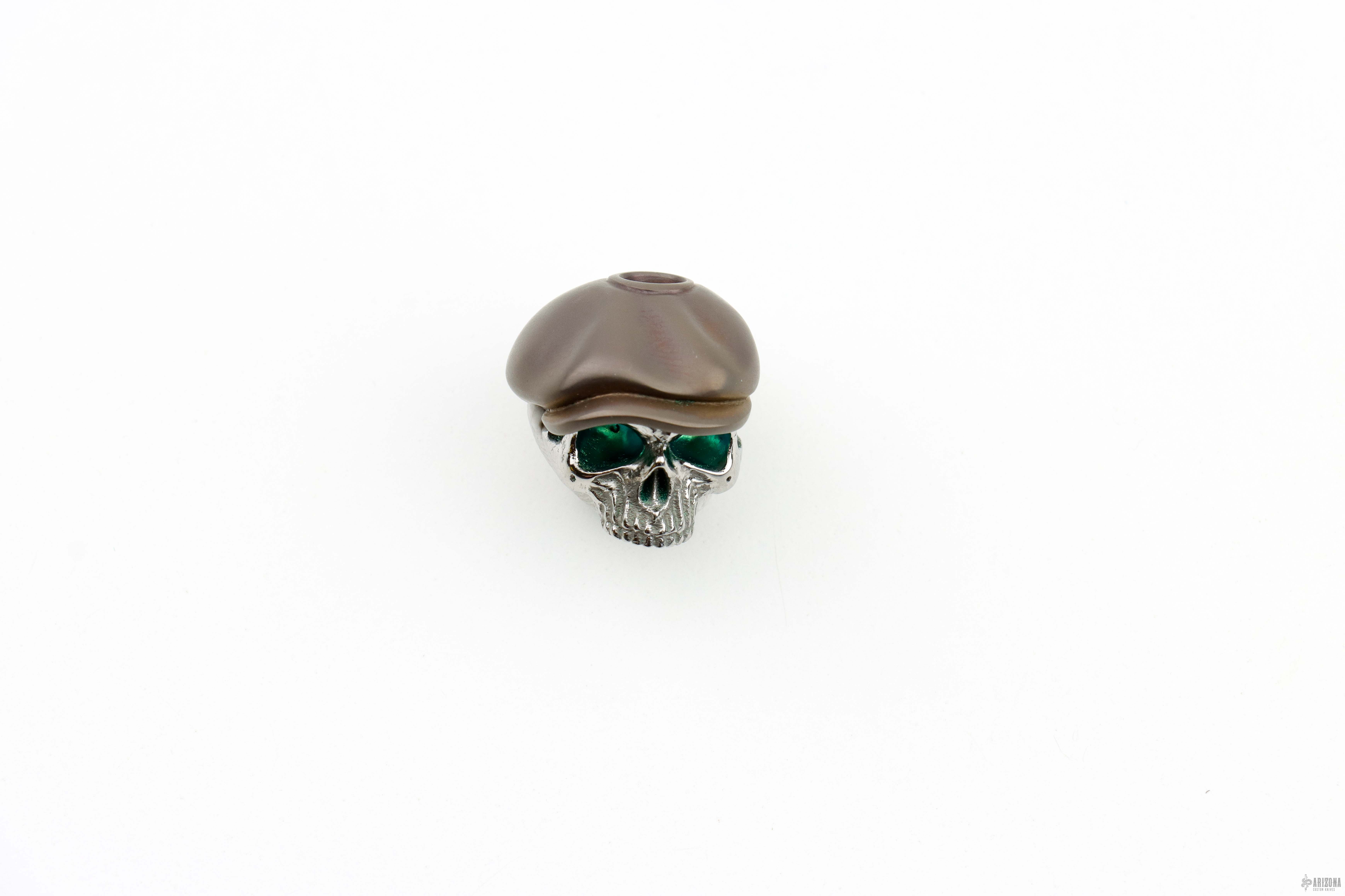 Lucky Peaky Blinder Titanium Bead - Arizona Custom Knives