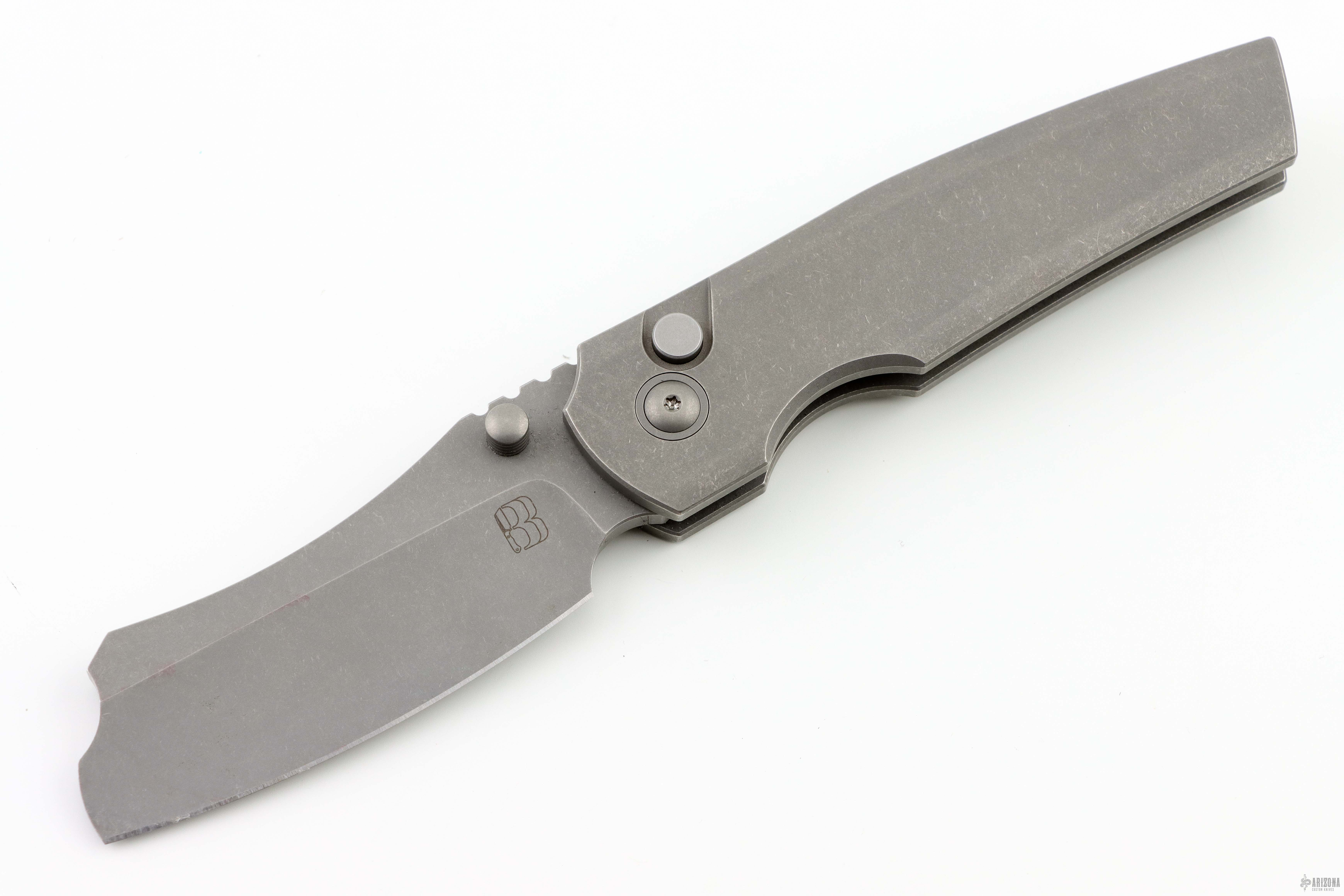 Production Button Barber #6 - Arizona Custom Knives