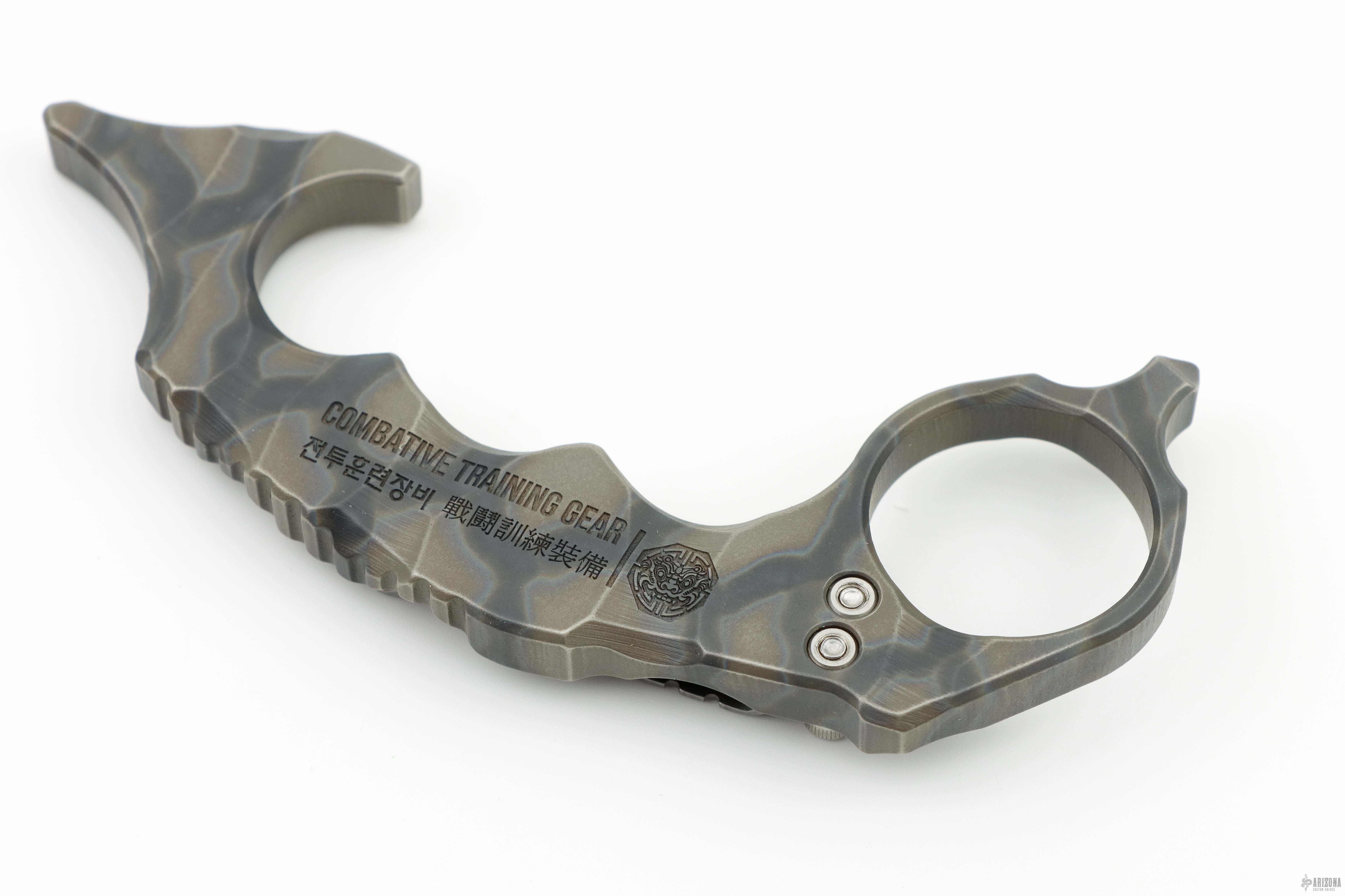 CT.Spit Fire Titanium Knuckle - Arizona Custom Knives