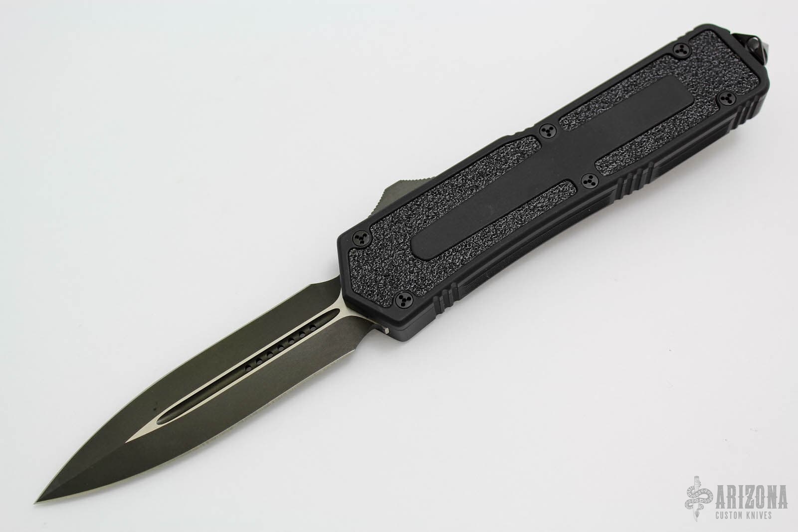 175-1T Scarab D/E - Black Tactical Standard - Arizona Custom Knives