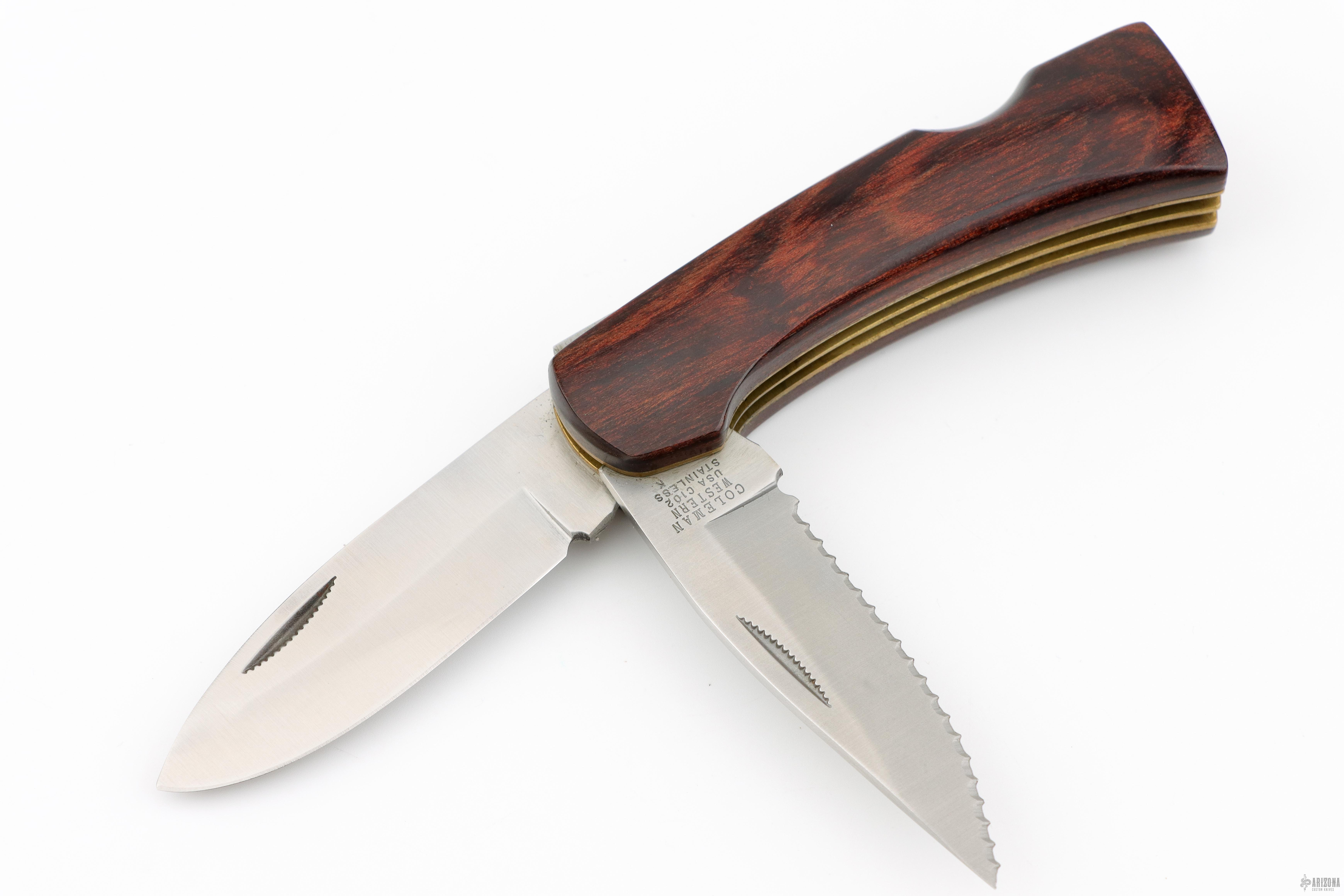 C102 Coleman Western 2-Blade Lockback - Arizona Custom Knives