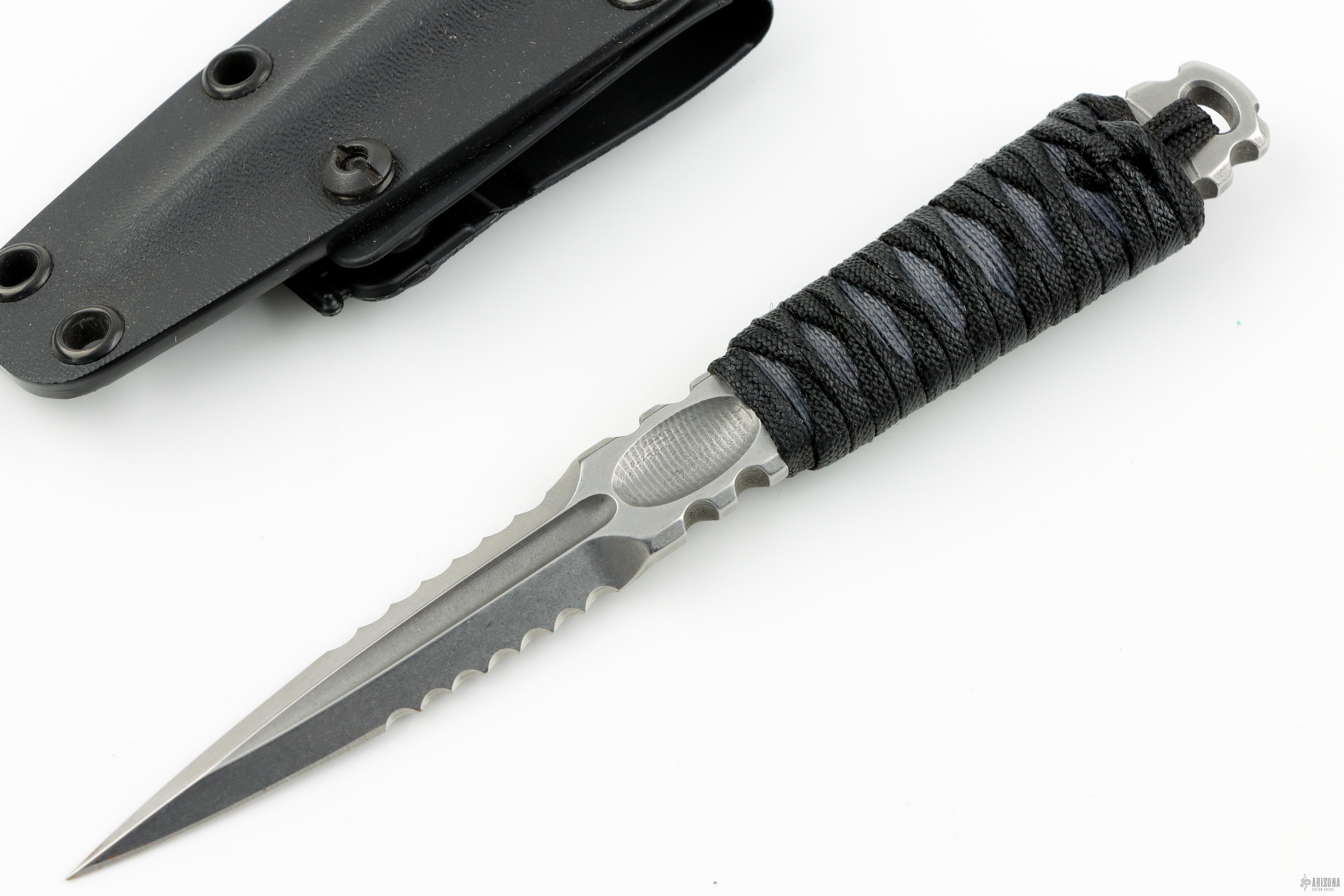 OSS Dagger - Gray Wrapped - Arizona Custom Knives