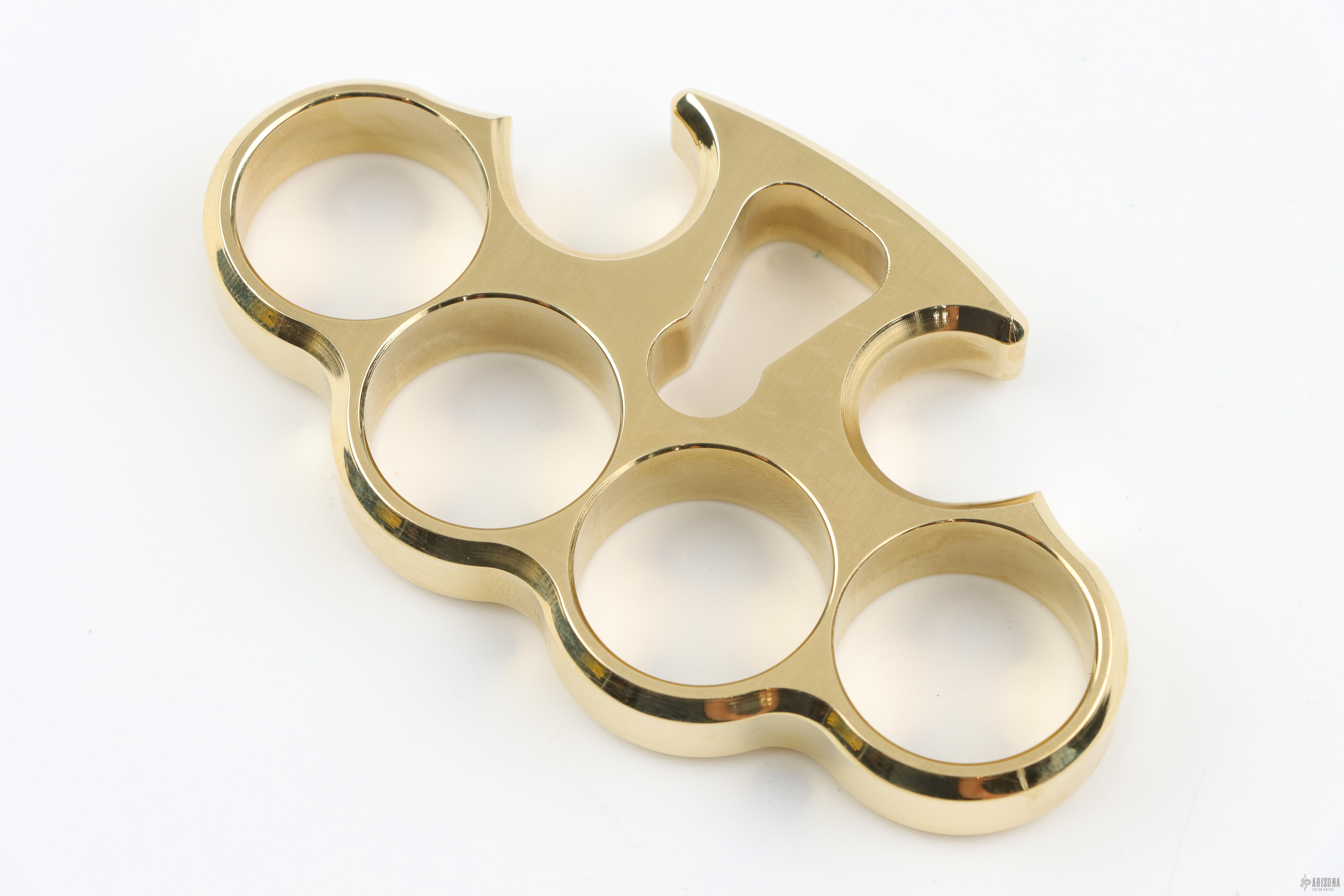 Model #7 Brass Knuckle - Two-Tone - Arizona Custom Knives