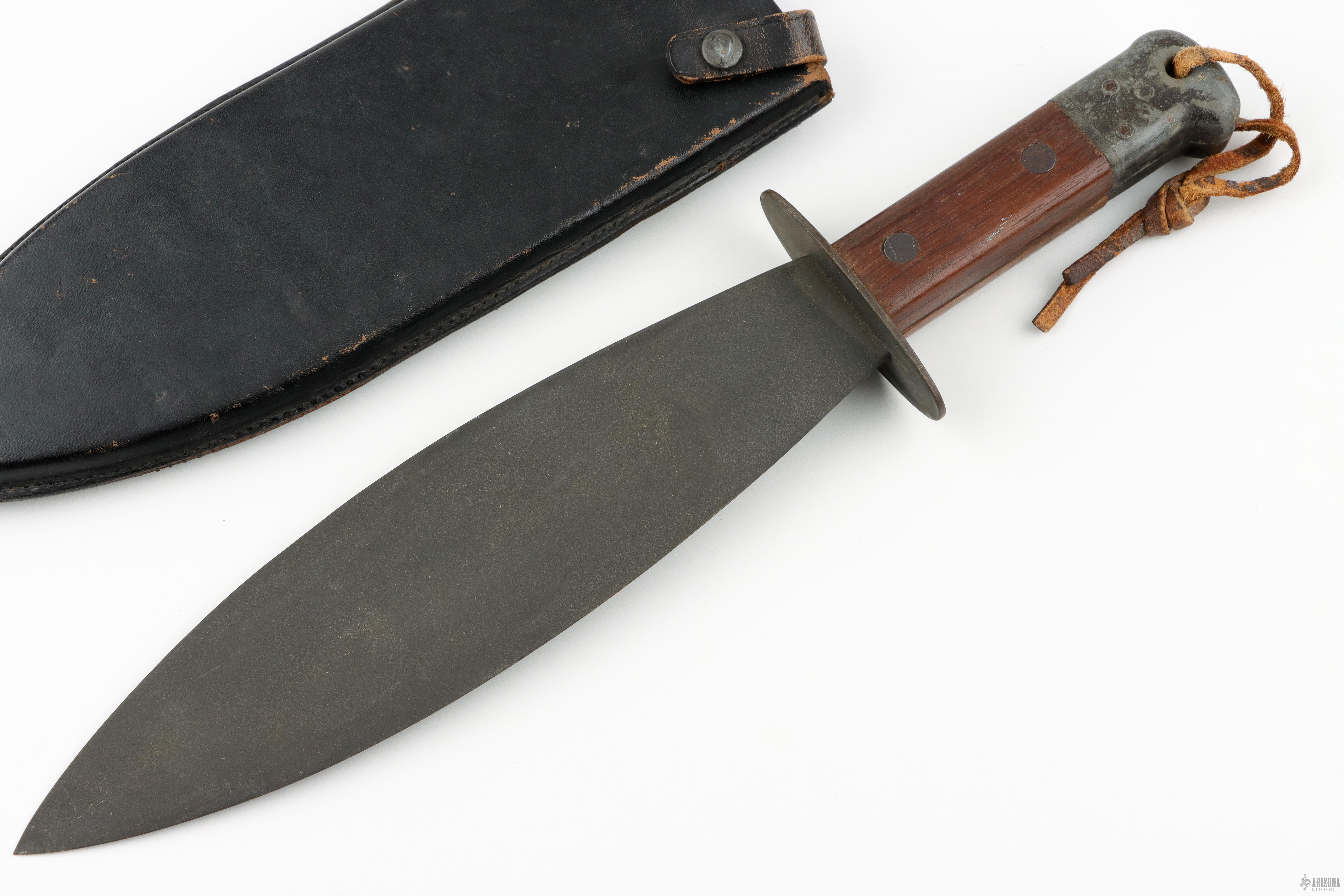 British WWII OSS Smatchet & Scabbard - Arizona Custom Knives
