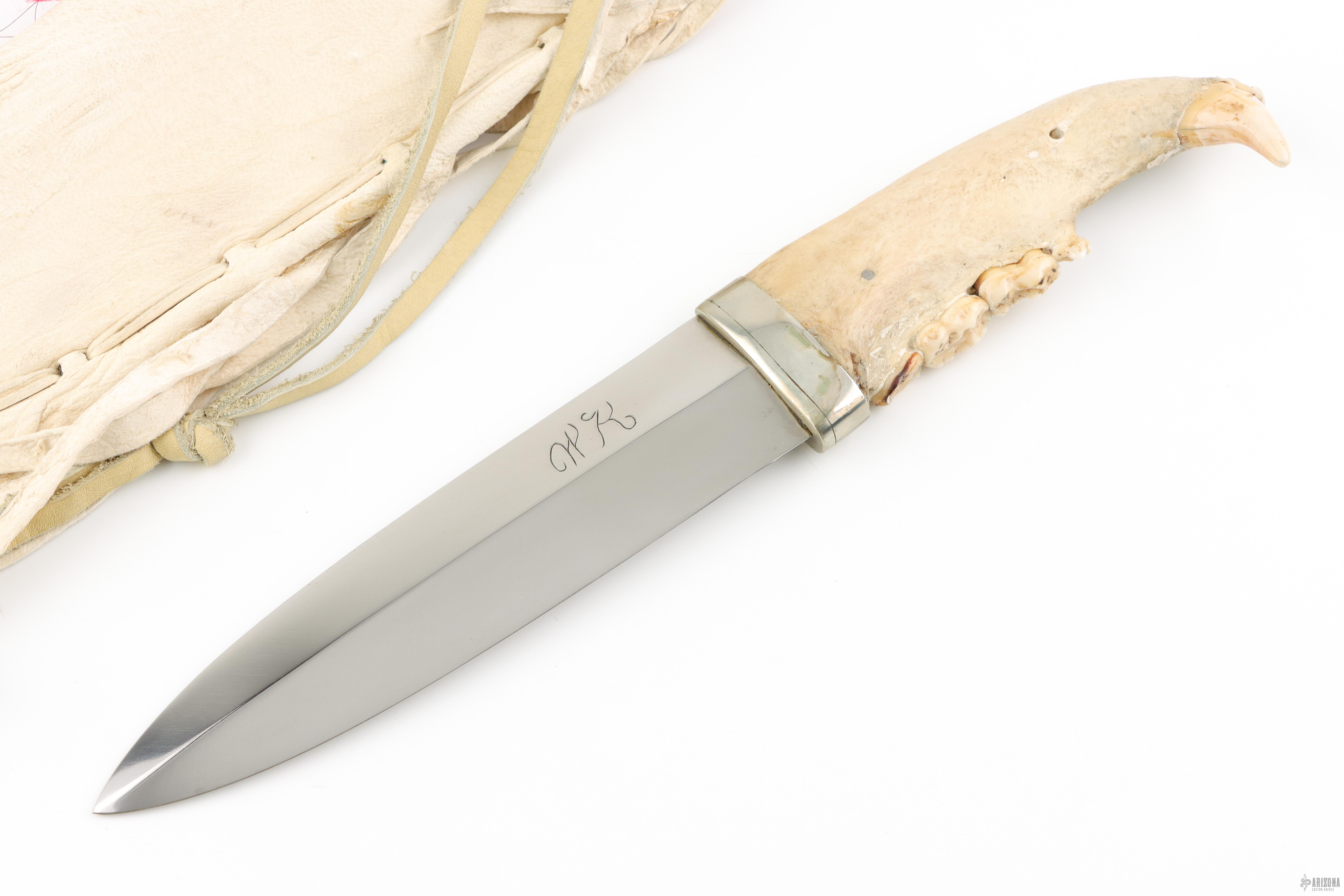 Bear Jaw Dagger - Arizona Custom Knives