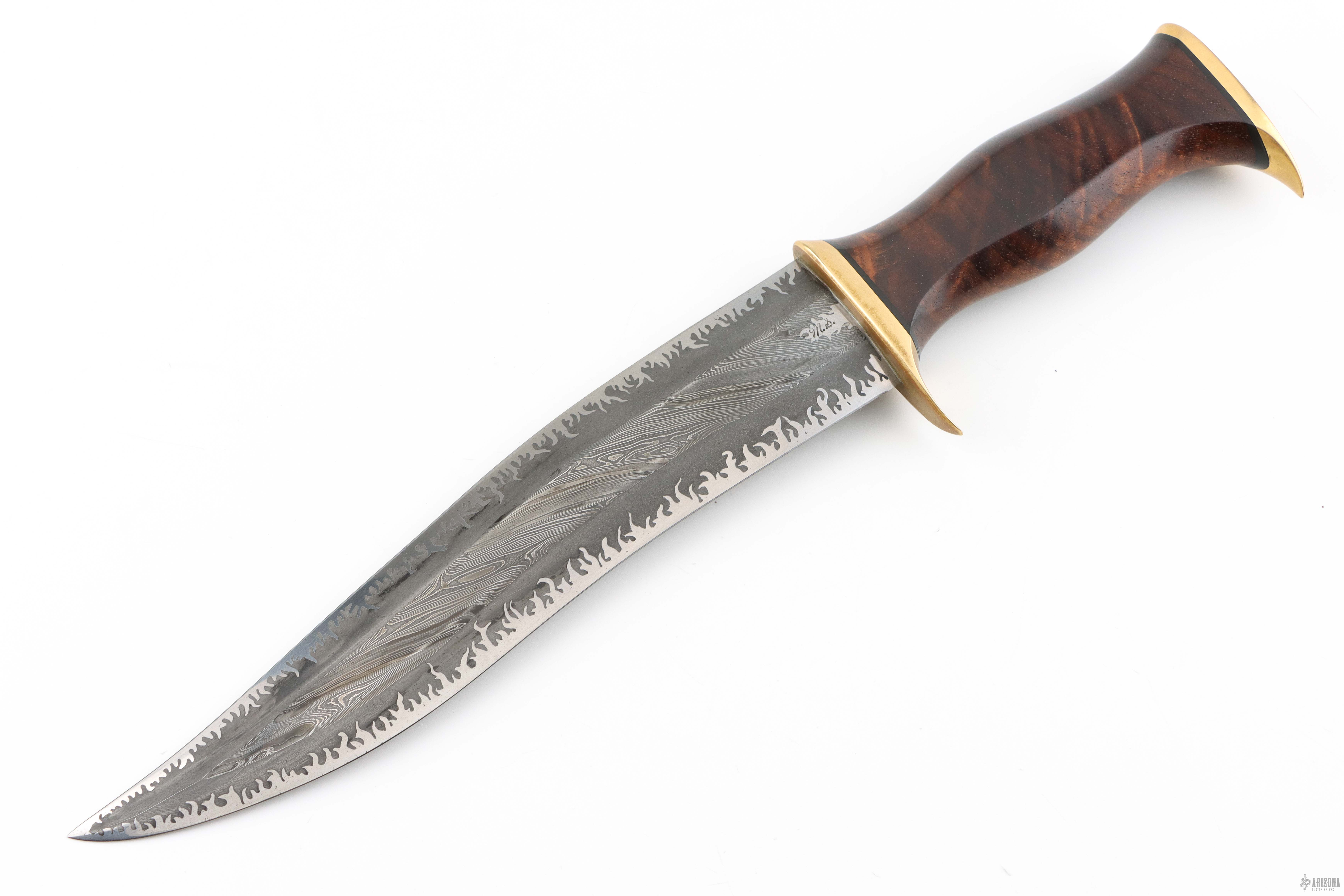Damascus Persian Dagger - Arizona Custom Knives