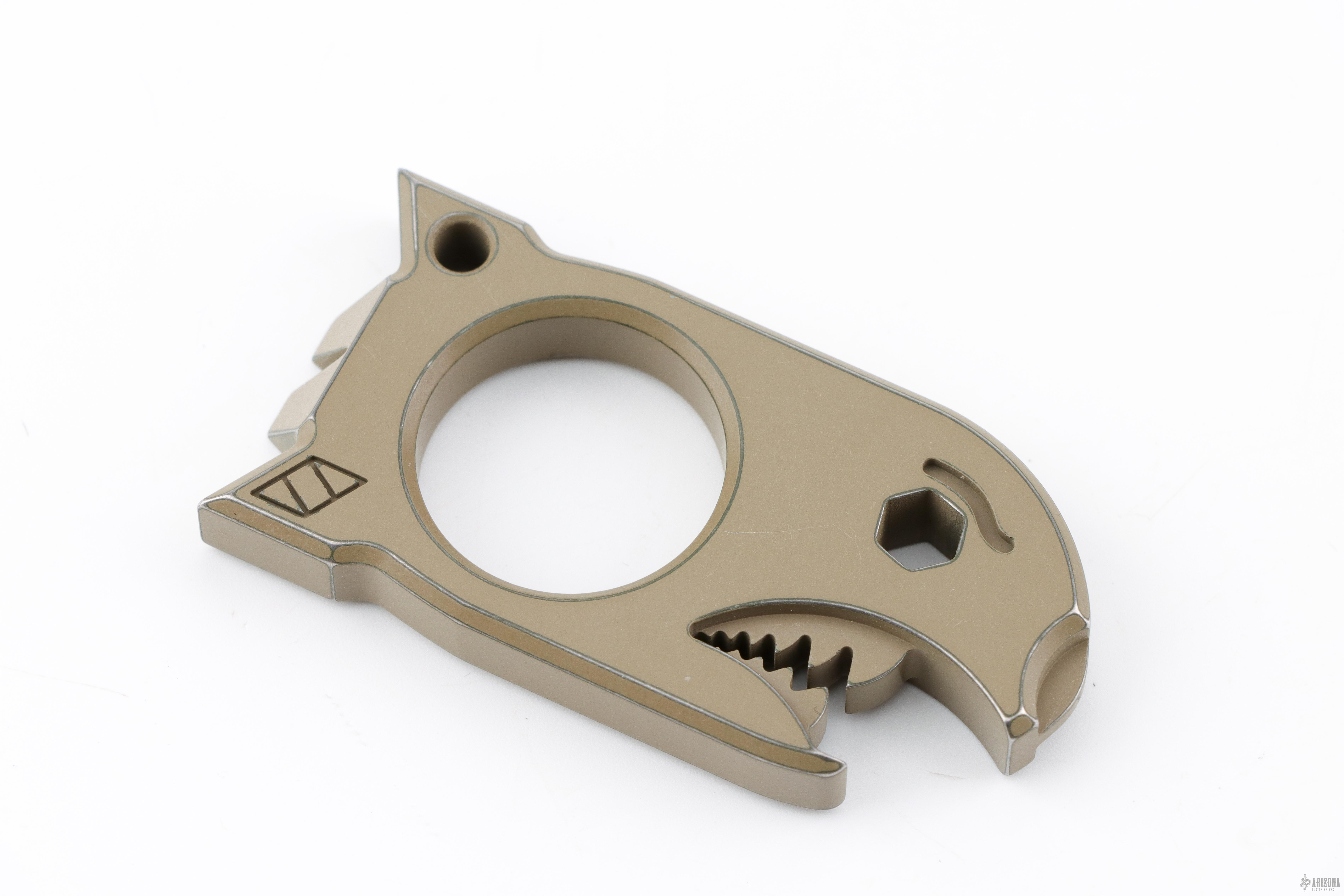 Beer Bomb Bottle Opener Big Poppa Titanium FDE Distressed Cerakote ...