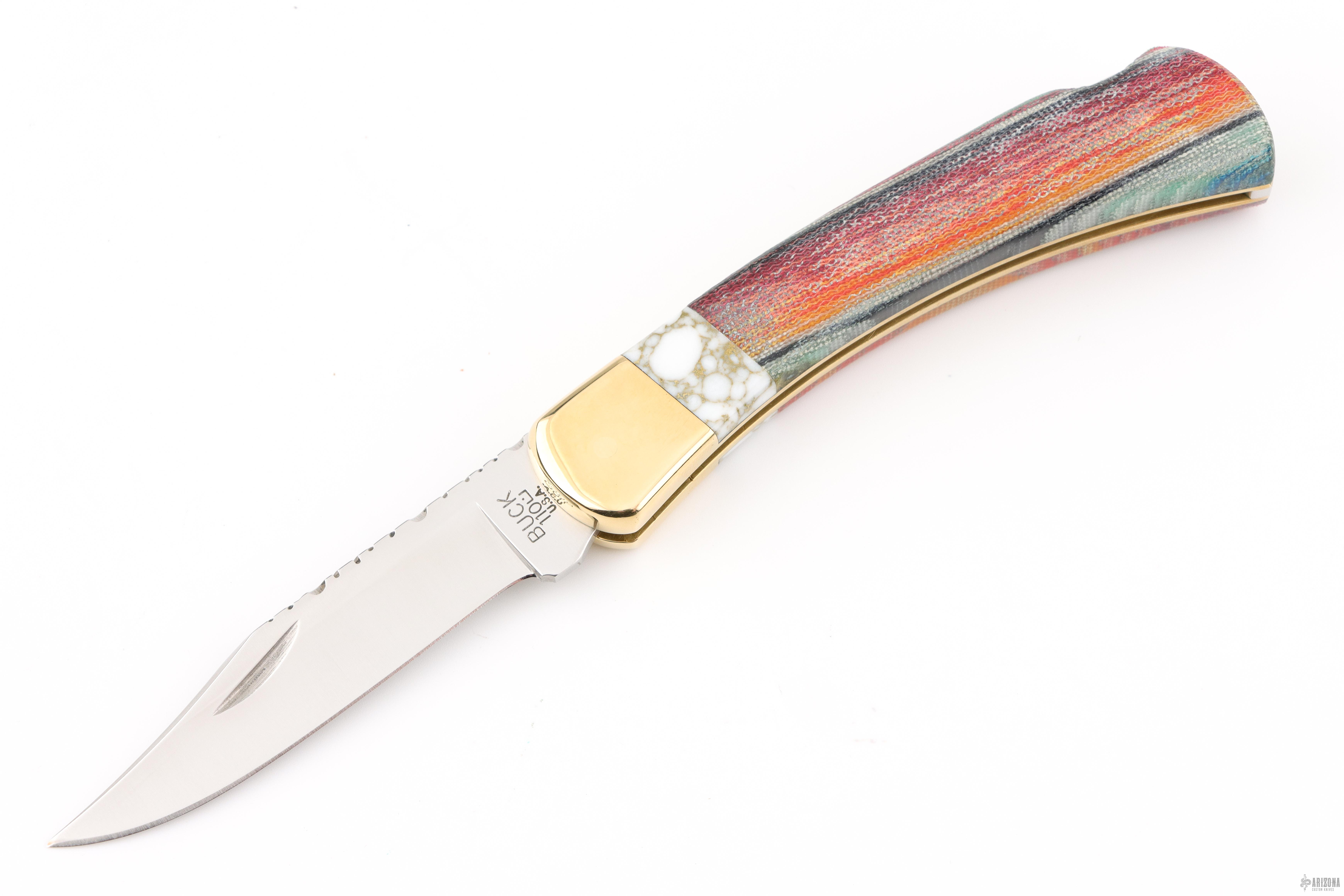 Buck 110 - Leroy Remer Modified - Arizona Custom Knives
