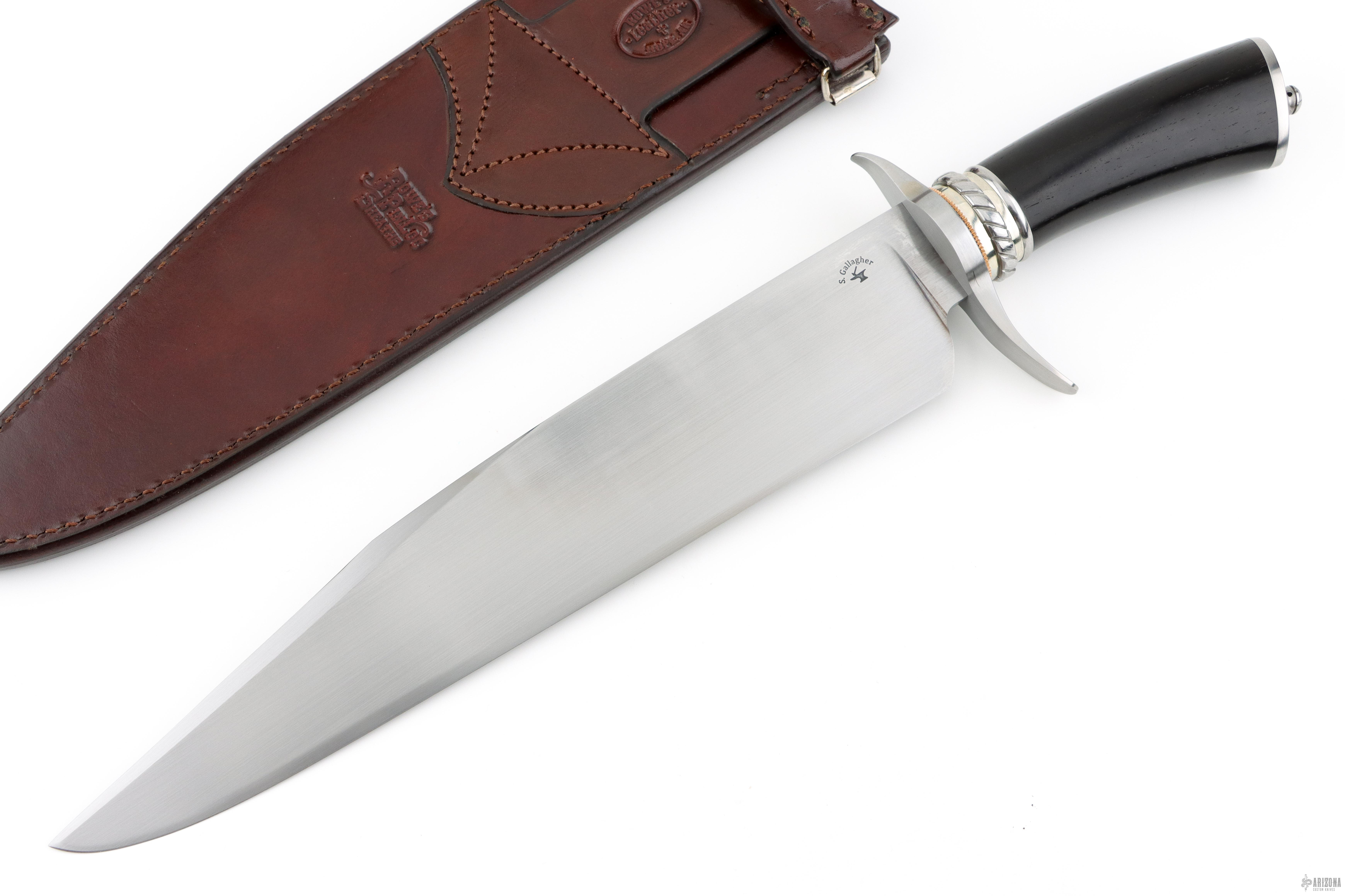 Lin Rhea Inspired Bowie - Arizona Custom Knives