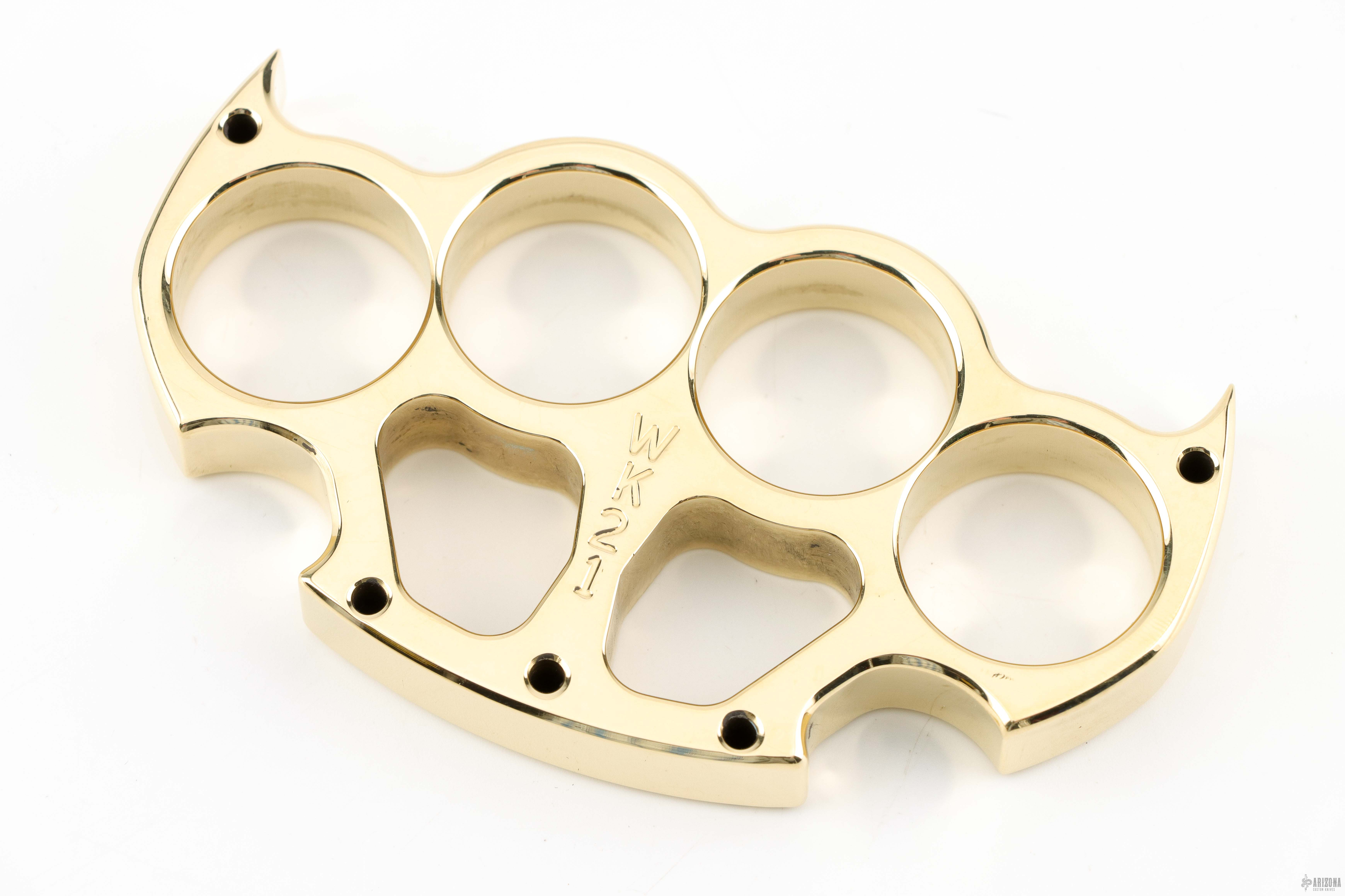 Model #2 Brass Knuckle - Polished - Arizona Custom Knives