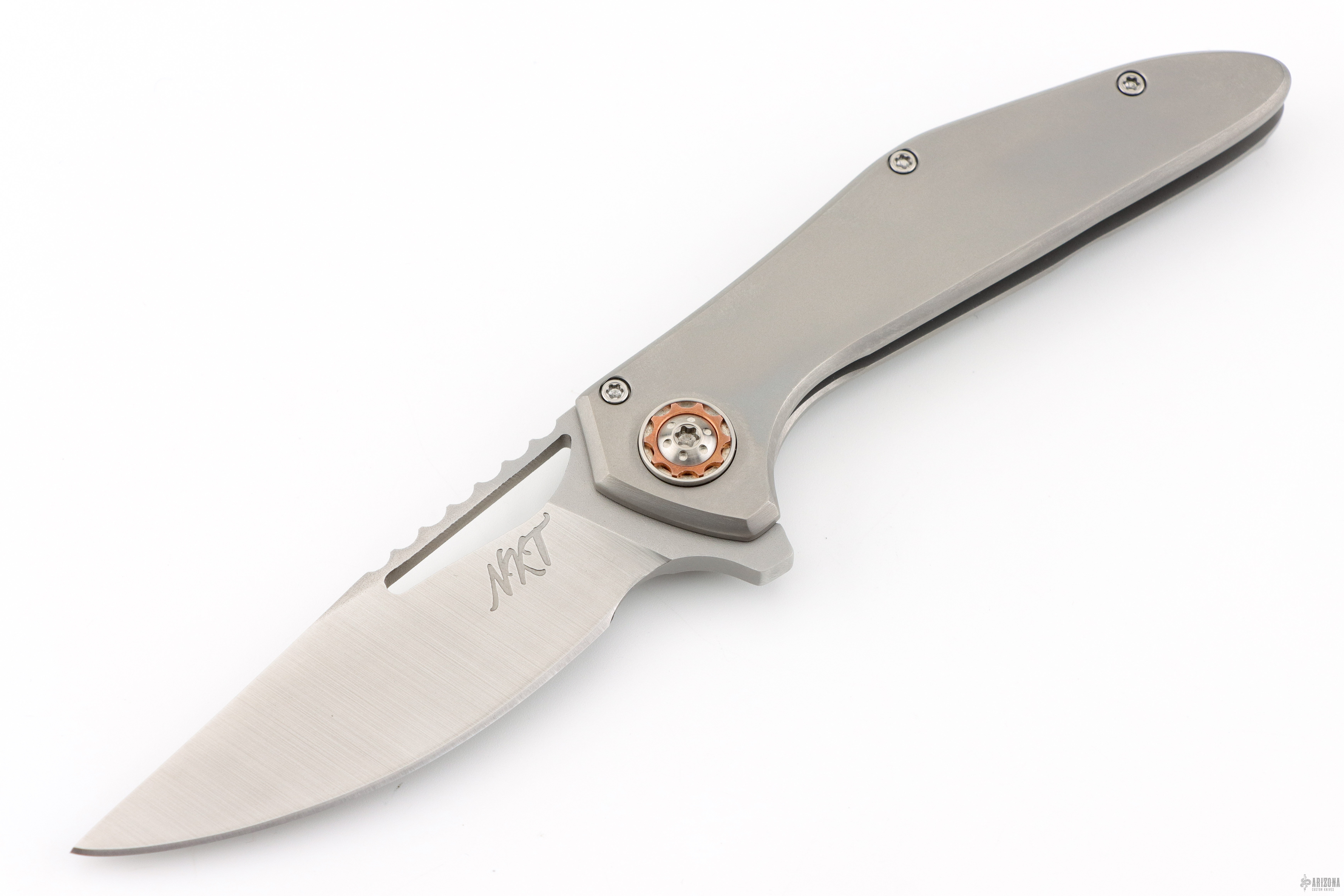 Custom Hydra - Full Titanium - Bead Blasted Smooth Satin Finish - Raw ...