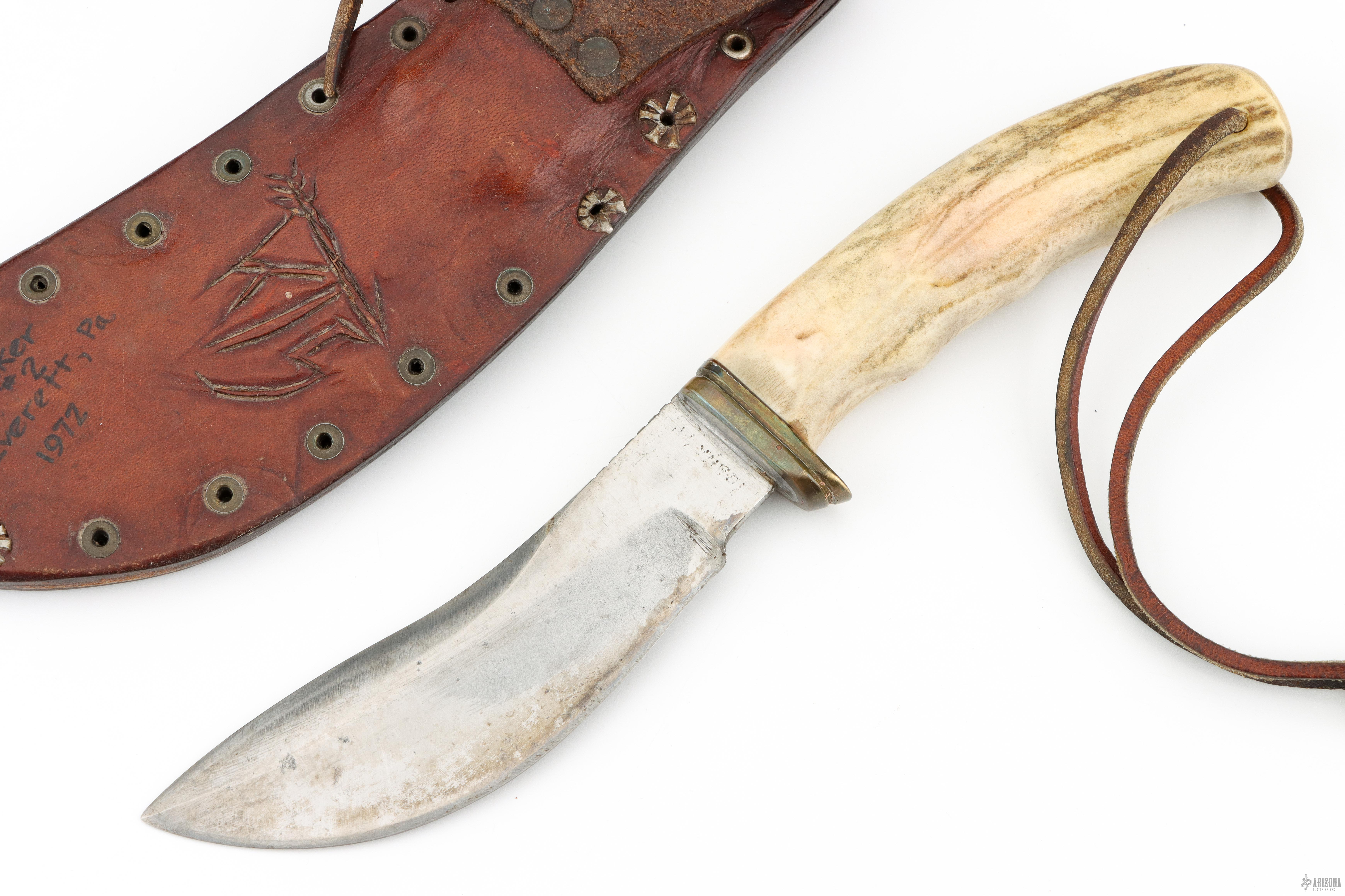 Skinner - M Stamp - One of a Kind - Arizona Custom Knives