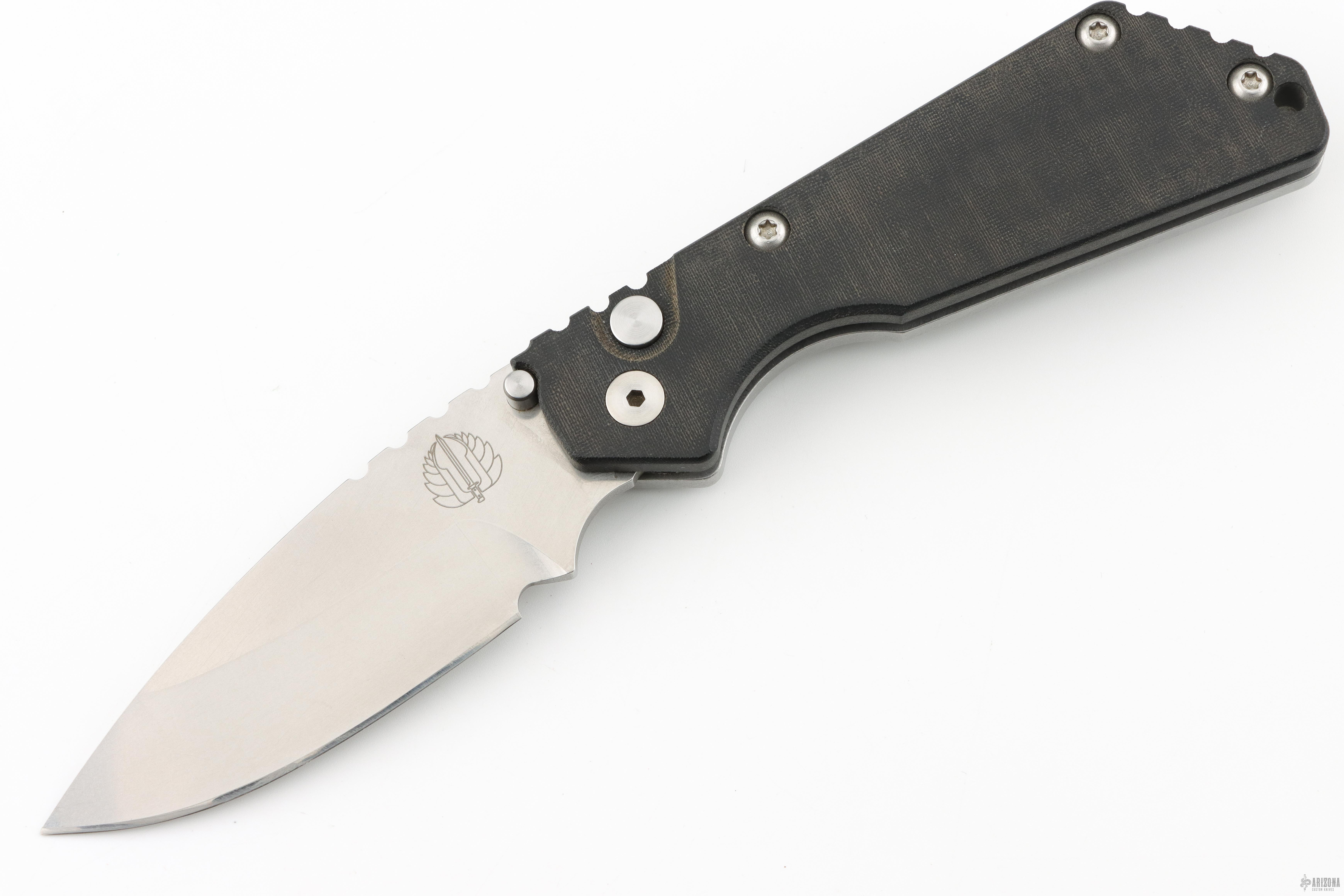 SA31 Pro-Strider SnG Auto - Double Black Micarta and Steel - Arizona ...