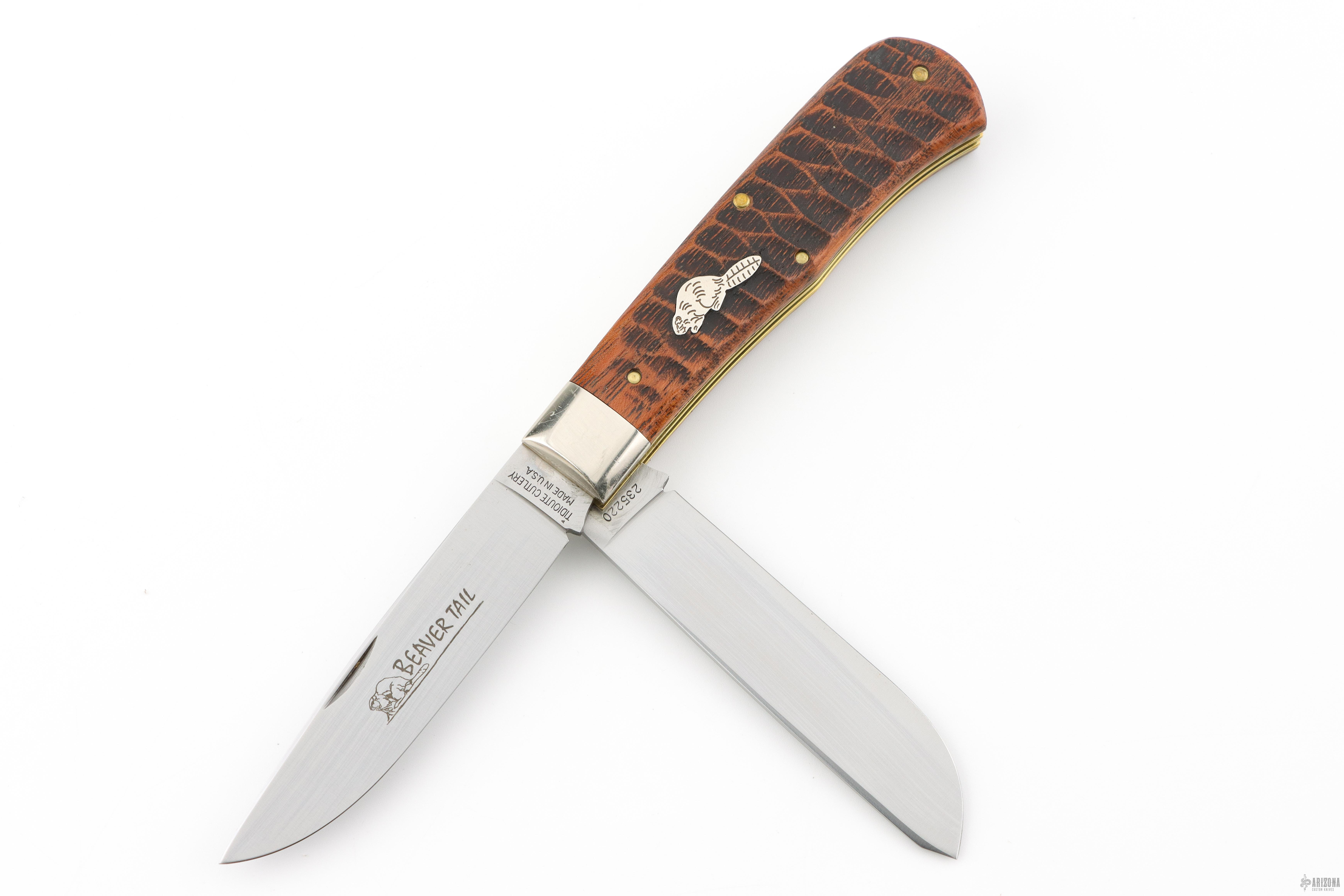 235220 Pioneer Trapper - Beaver Tail Brazilian Cherry Wood - Arizona ...