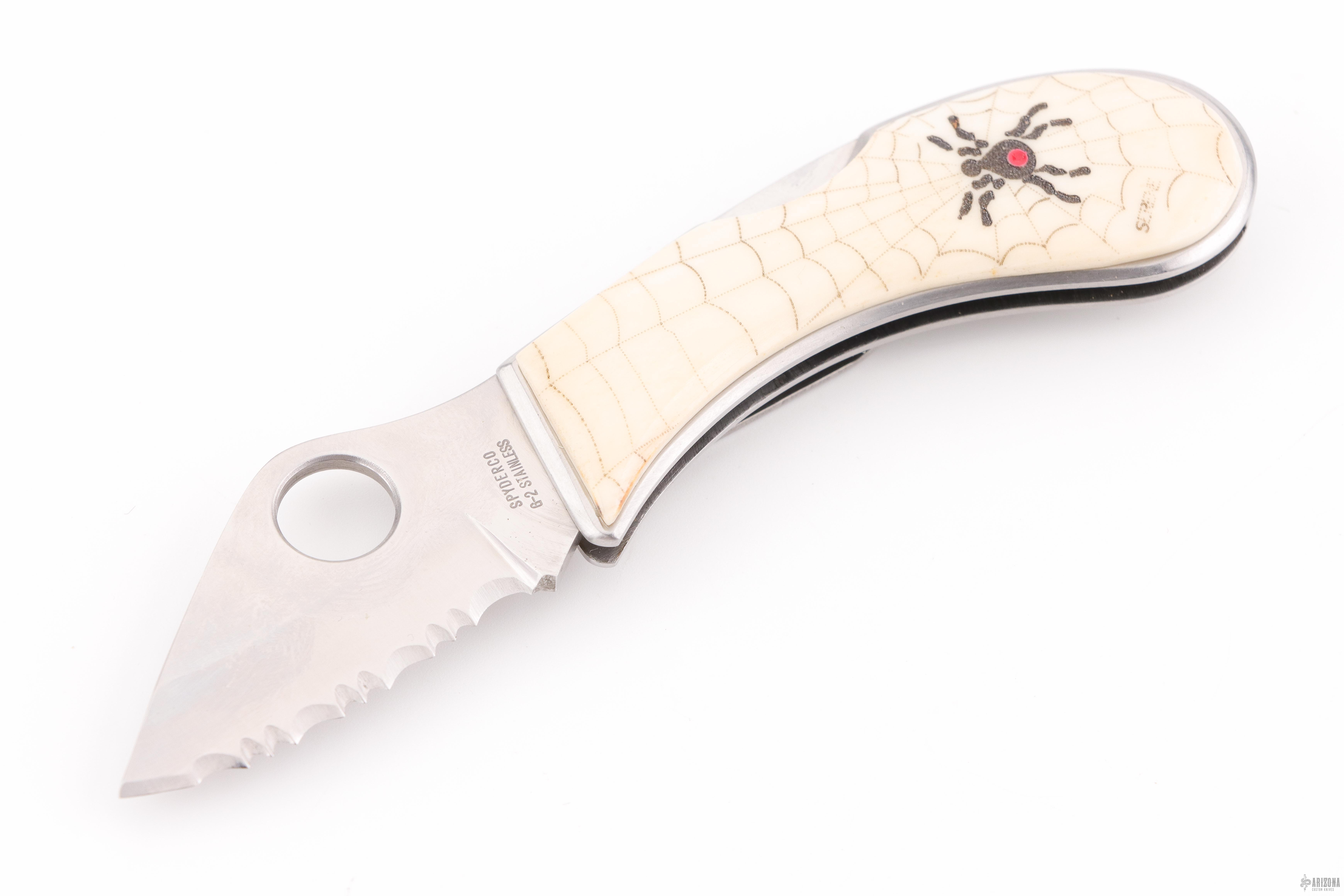 Co-Pilot - Custom Spider Handle - Arizona Custom Knives