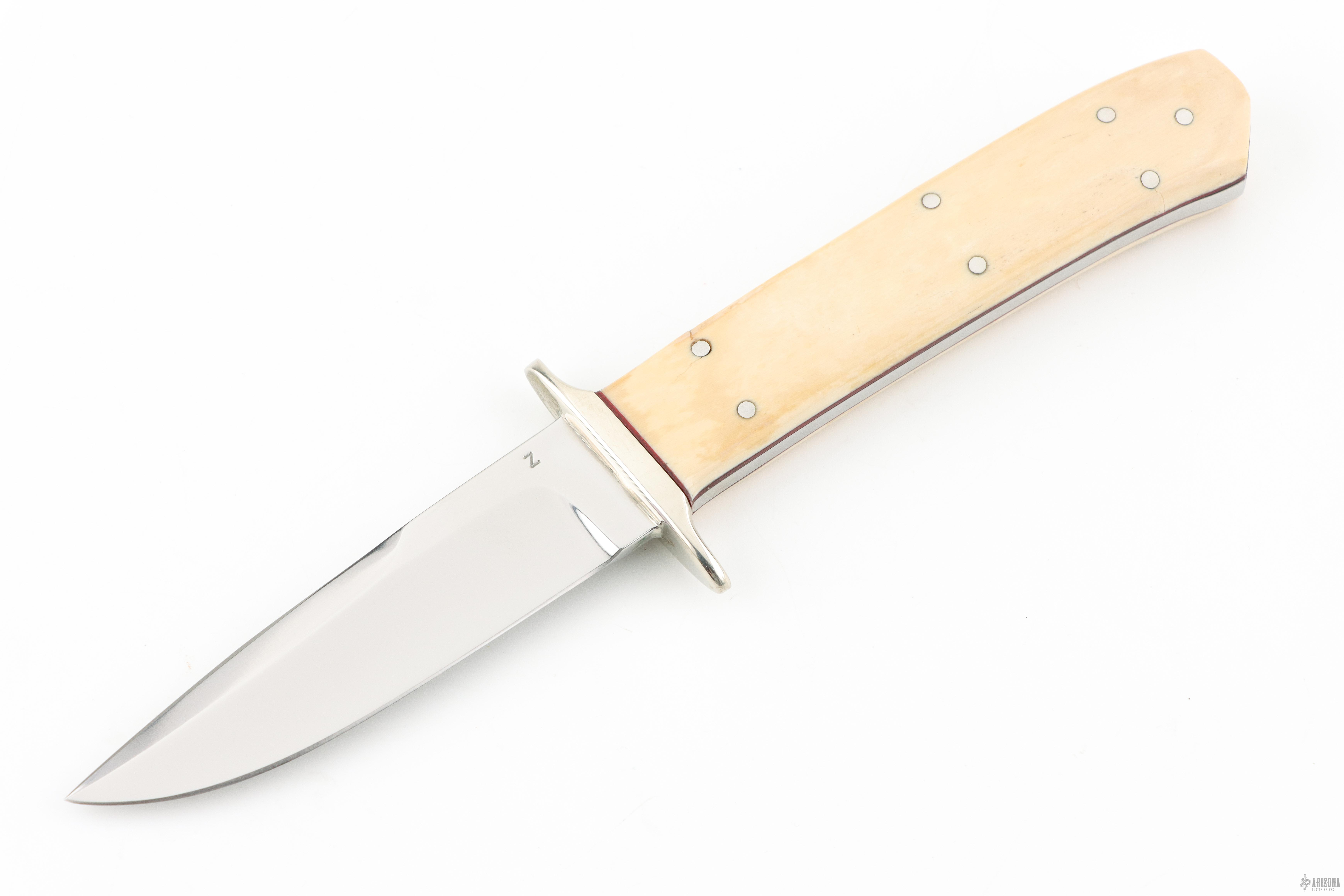 Small Chute Knife - Mammoth Ivory - Arizona Custom Knives