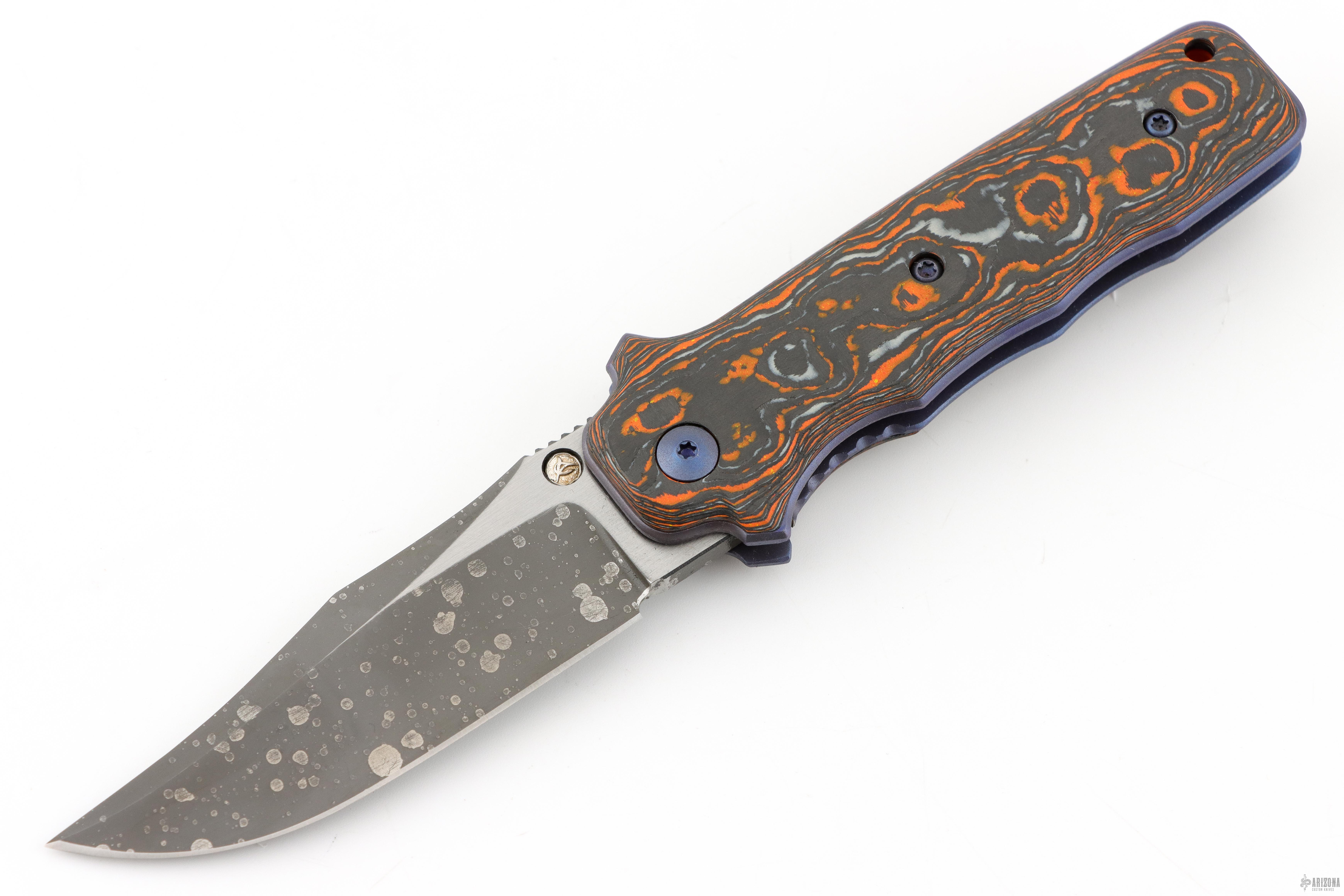 Mini MAC V SOG Front Flipper - Arizona Custom Knives