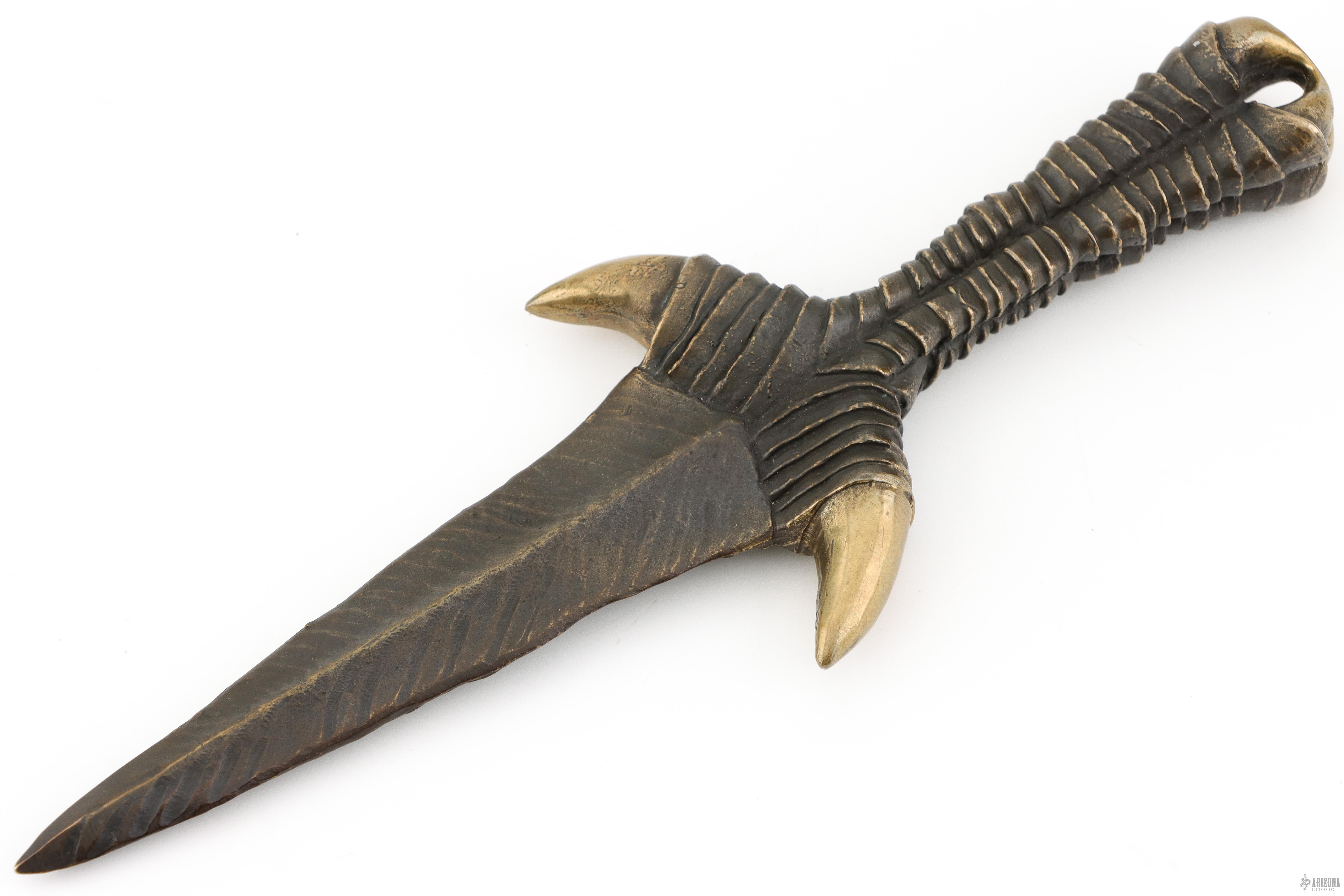 Claw Dagger - Cast Bronze - Arizona Custom Knives