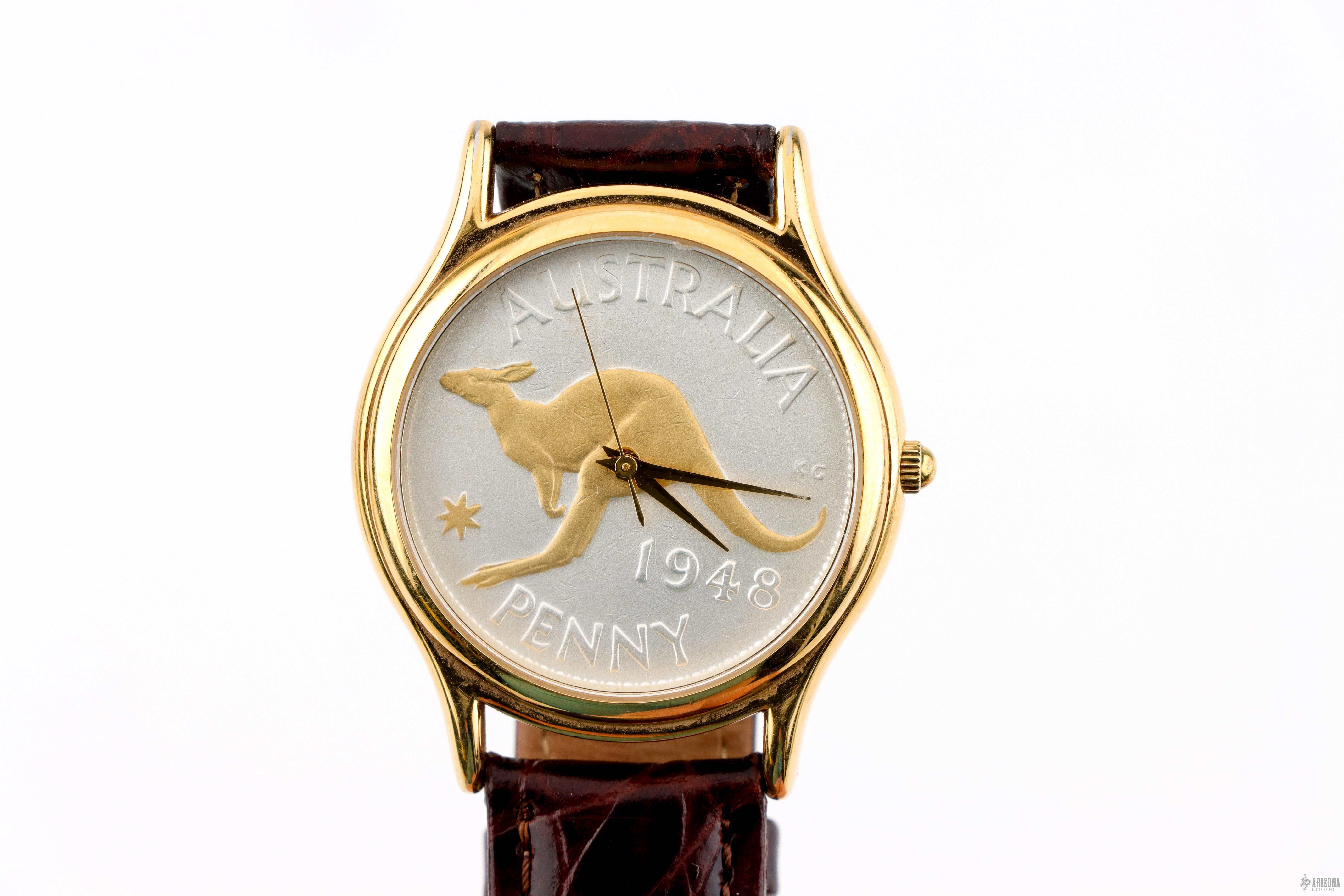 AC76KP Australian Coin Watch - Kangaroo Penny Gold Lifestyle - Arizona ...