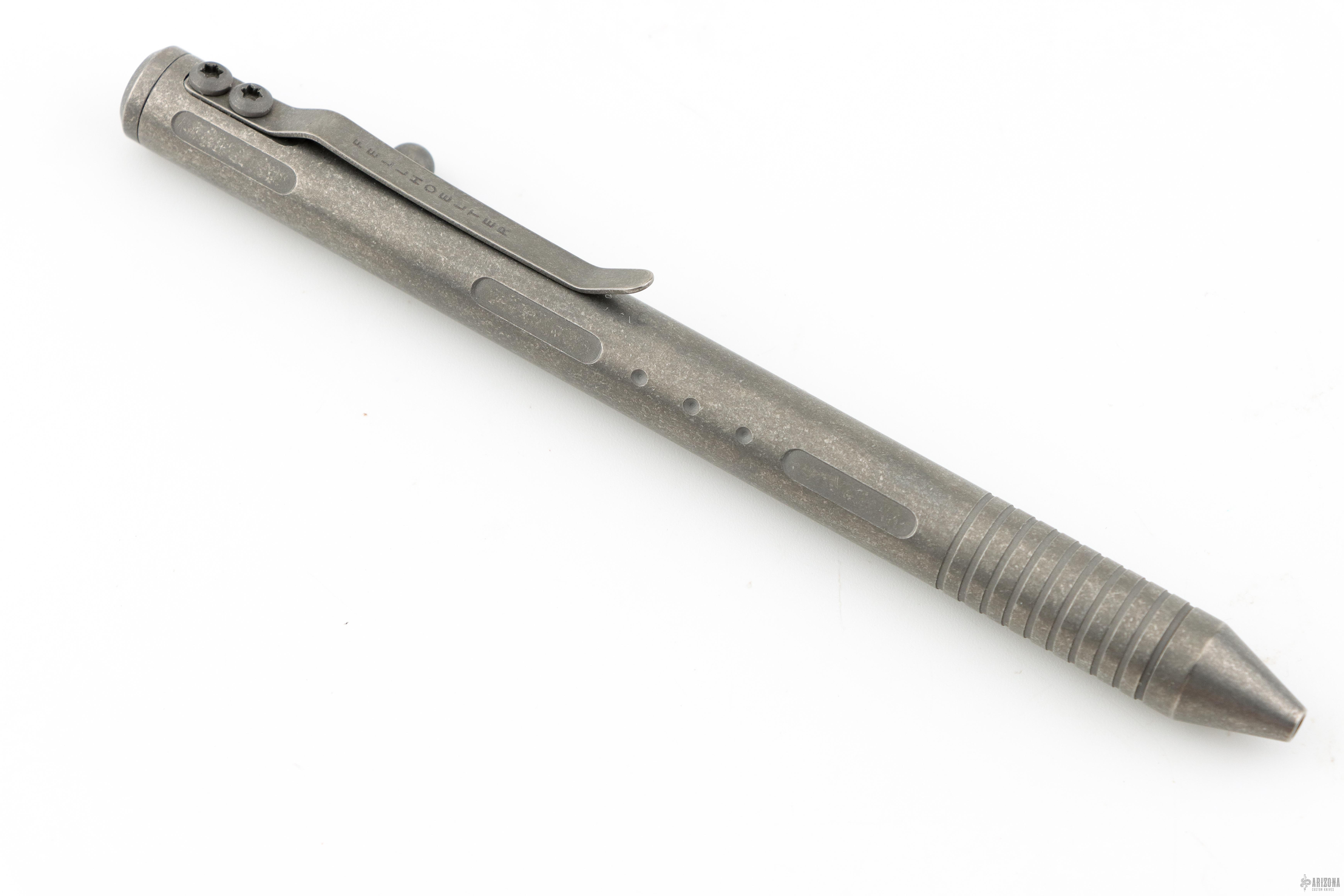 TiBolt Deluxe Pen Darkwashed - Arizona Custom Knives