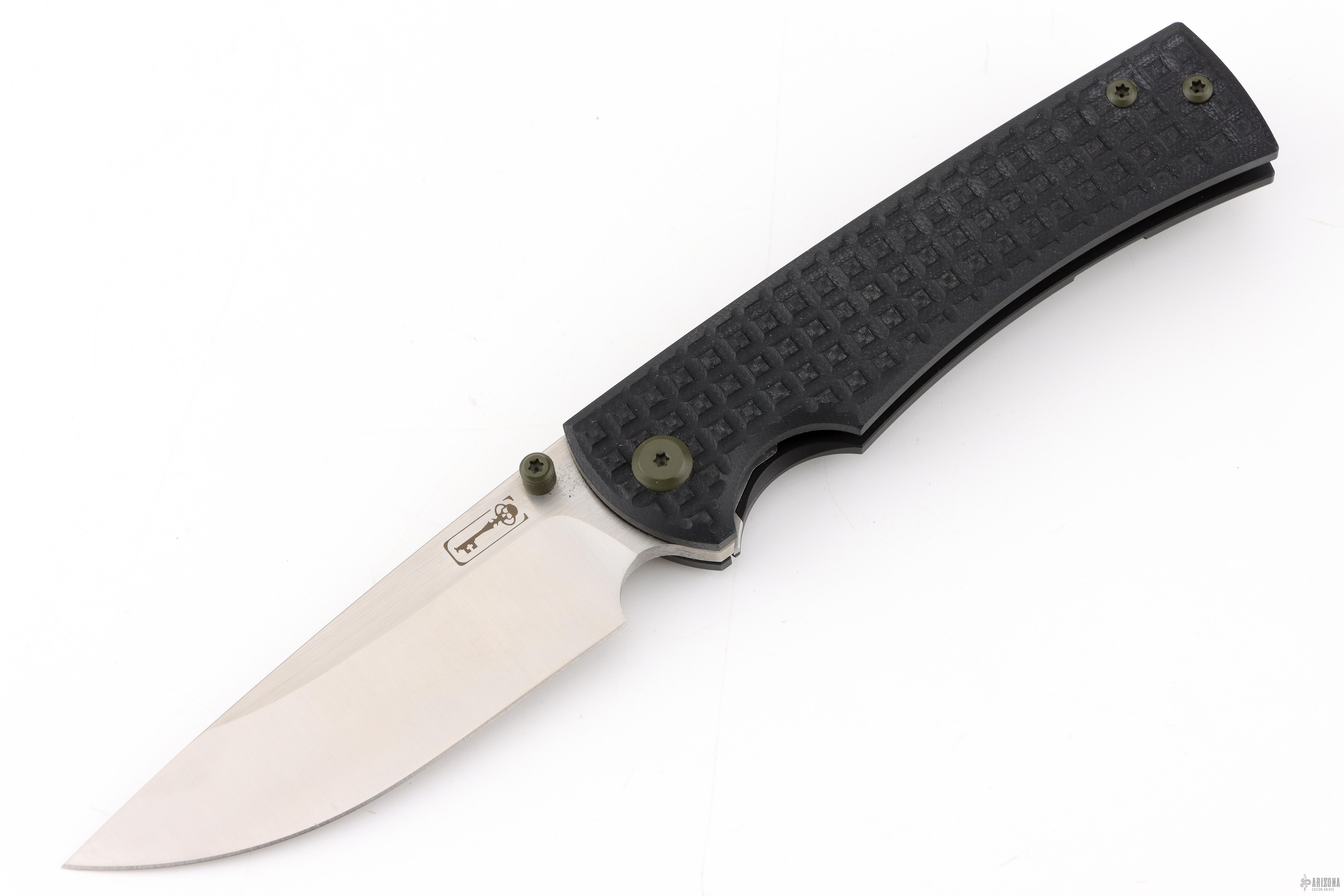 Ultramar Liberation 229 Drop Point Black G10 Titanium [Fanatic Edge ...