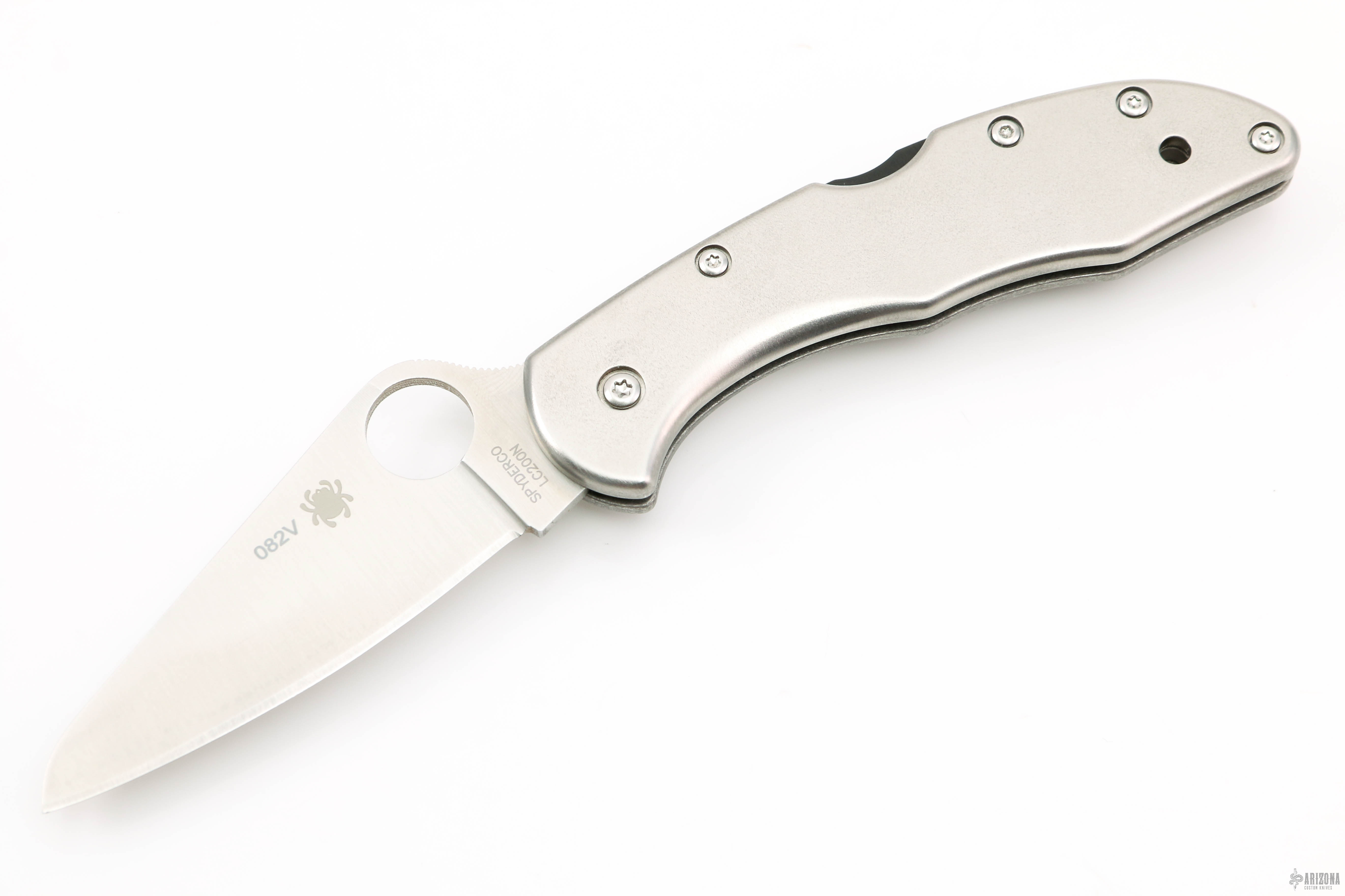 C88 Salt 2 - Custom Titanium Scales - Arizona Custom Knives