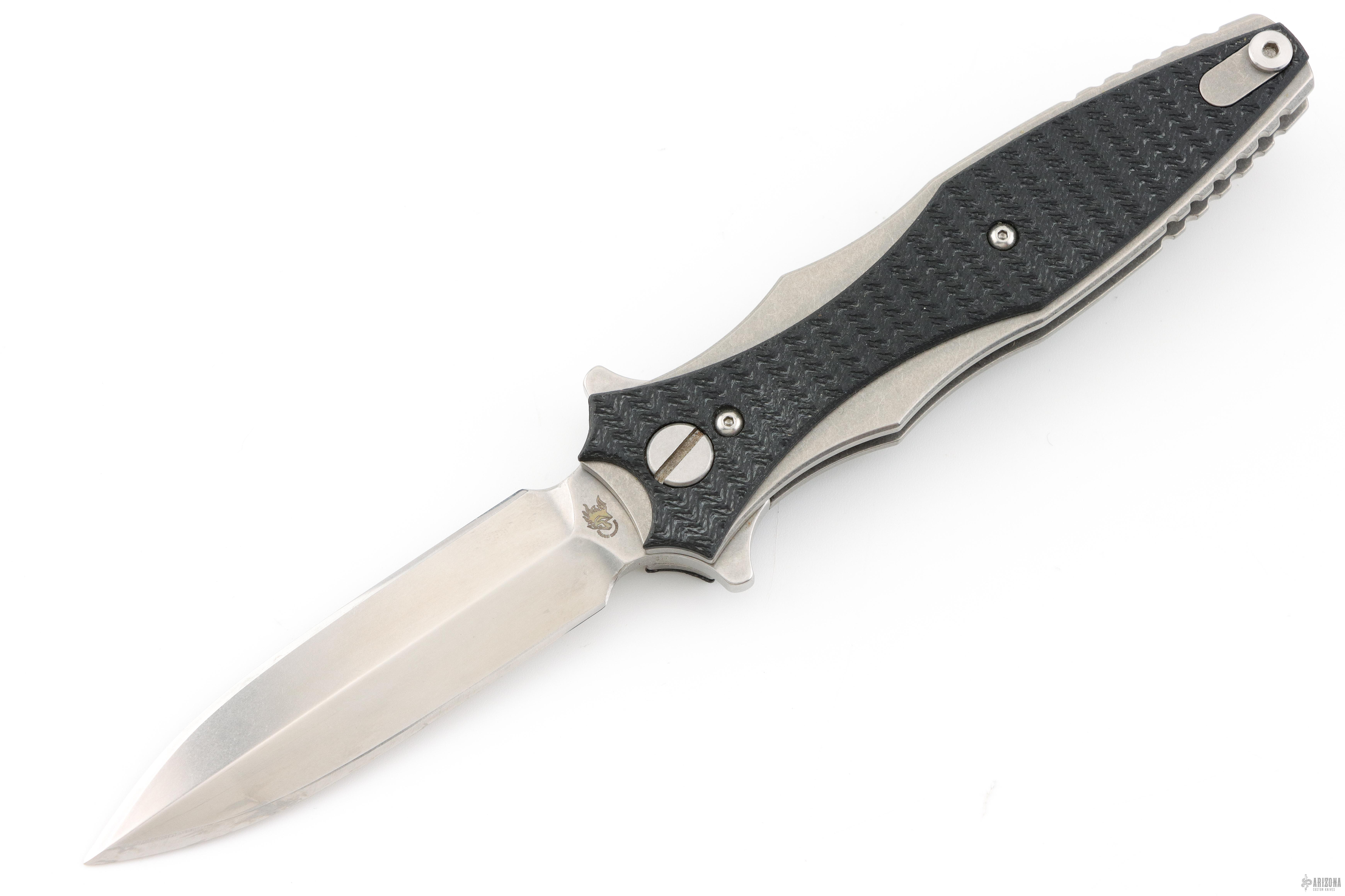 Maximus - Dagger Stonewash - Arizona Custom Knives
