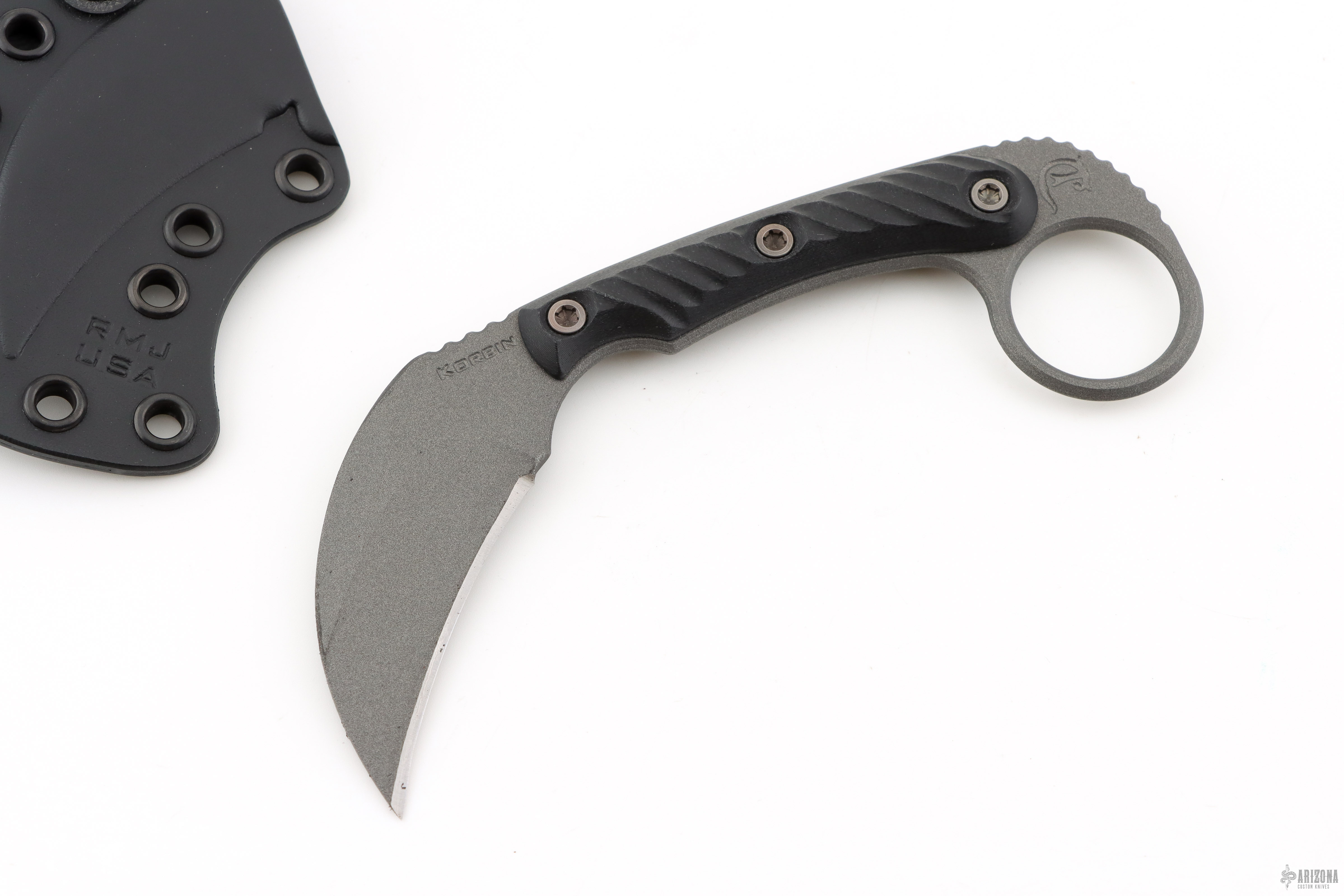 Korbin - Black - Arizona Custom Knives
