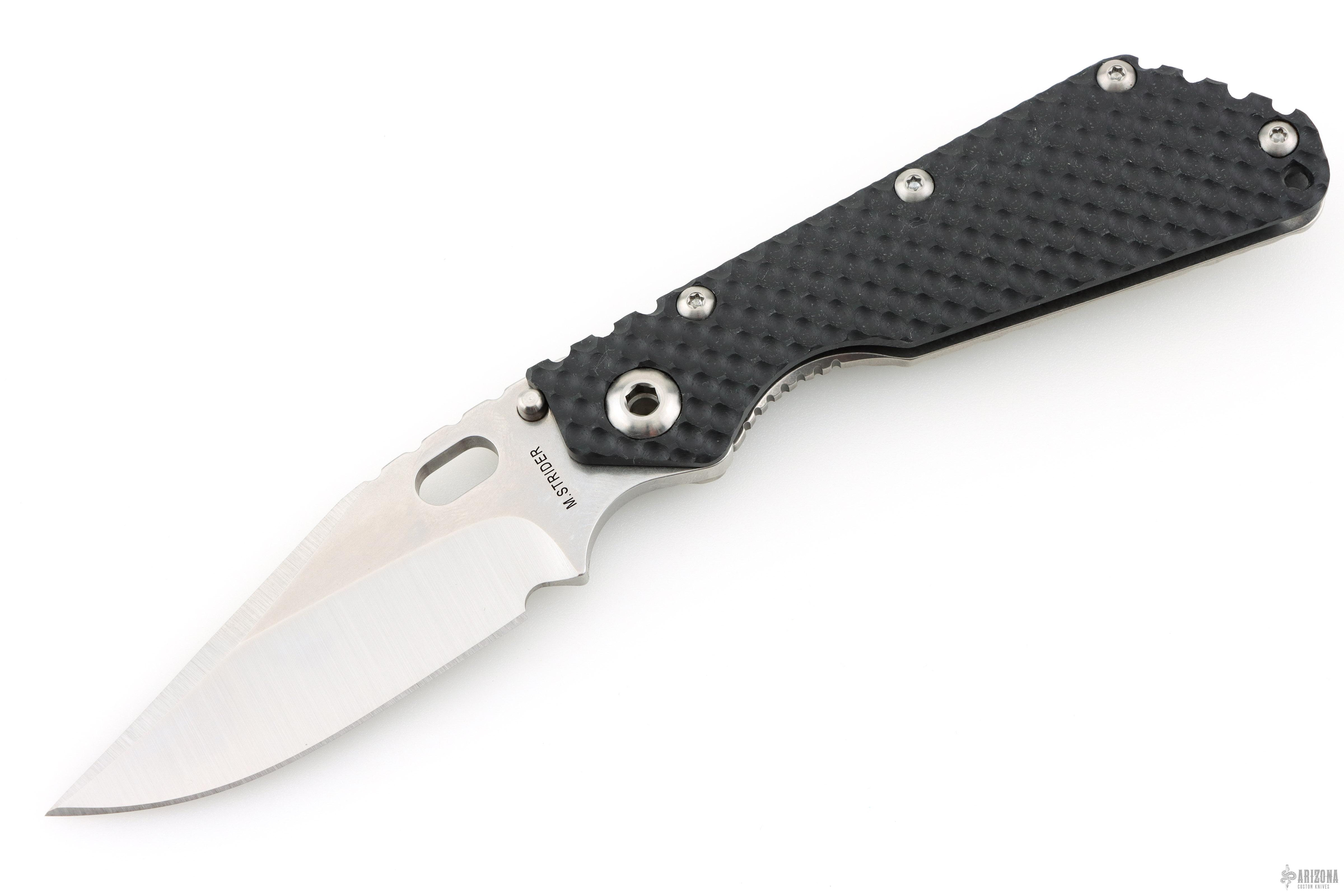 SMF DGG Bowie HG - Black G-10 - Arizona Custom Knives