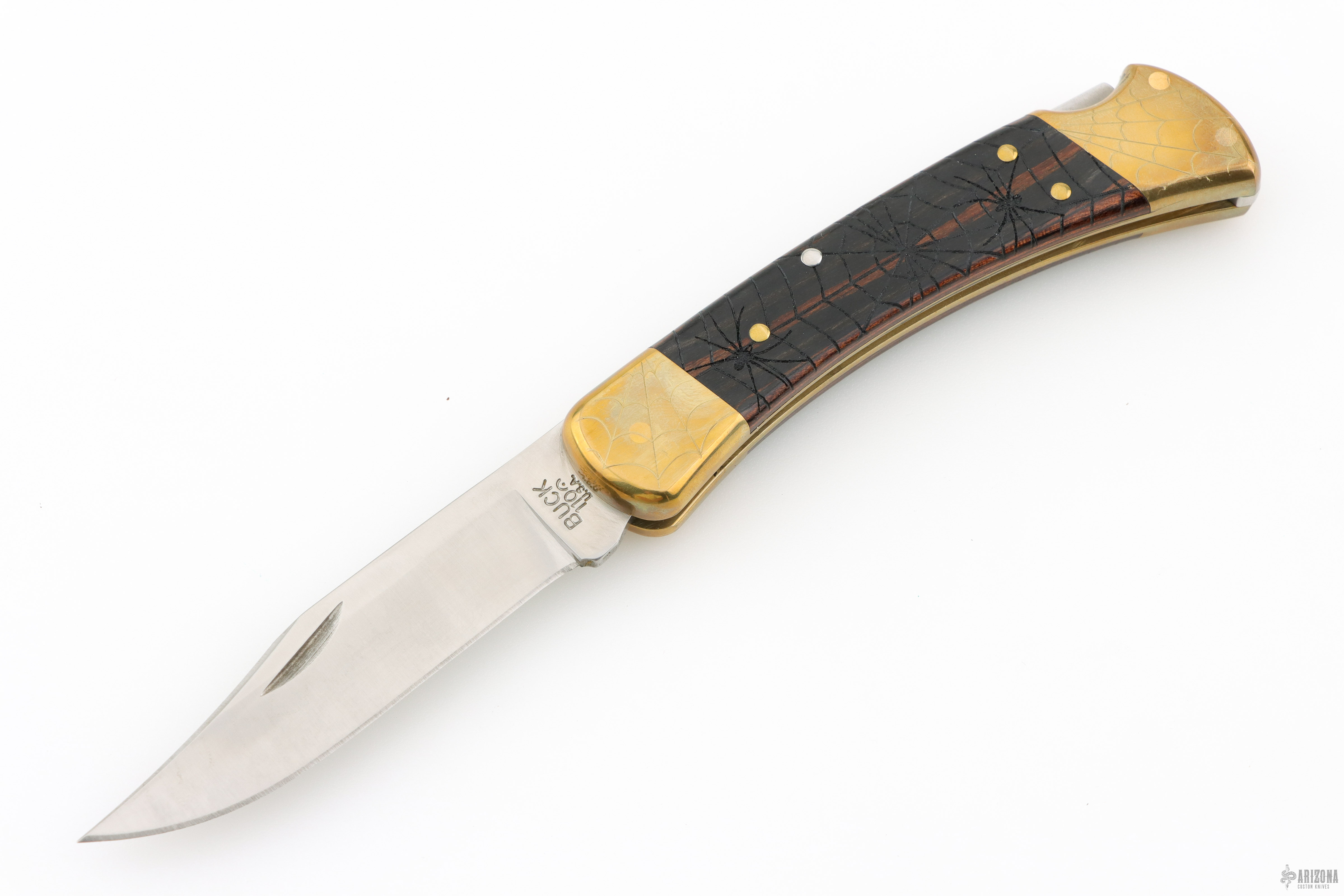Model 110 - Spider Web - Arizona Custom Knives
