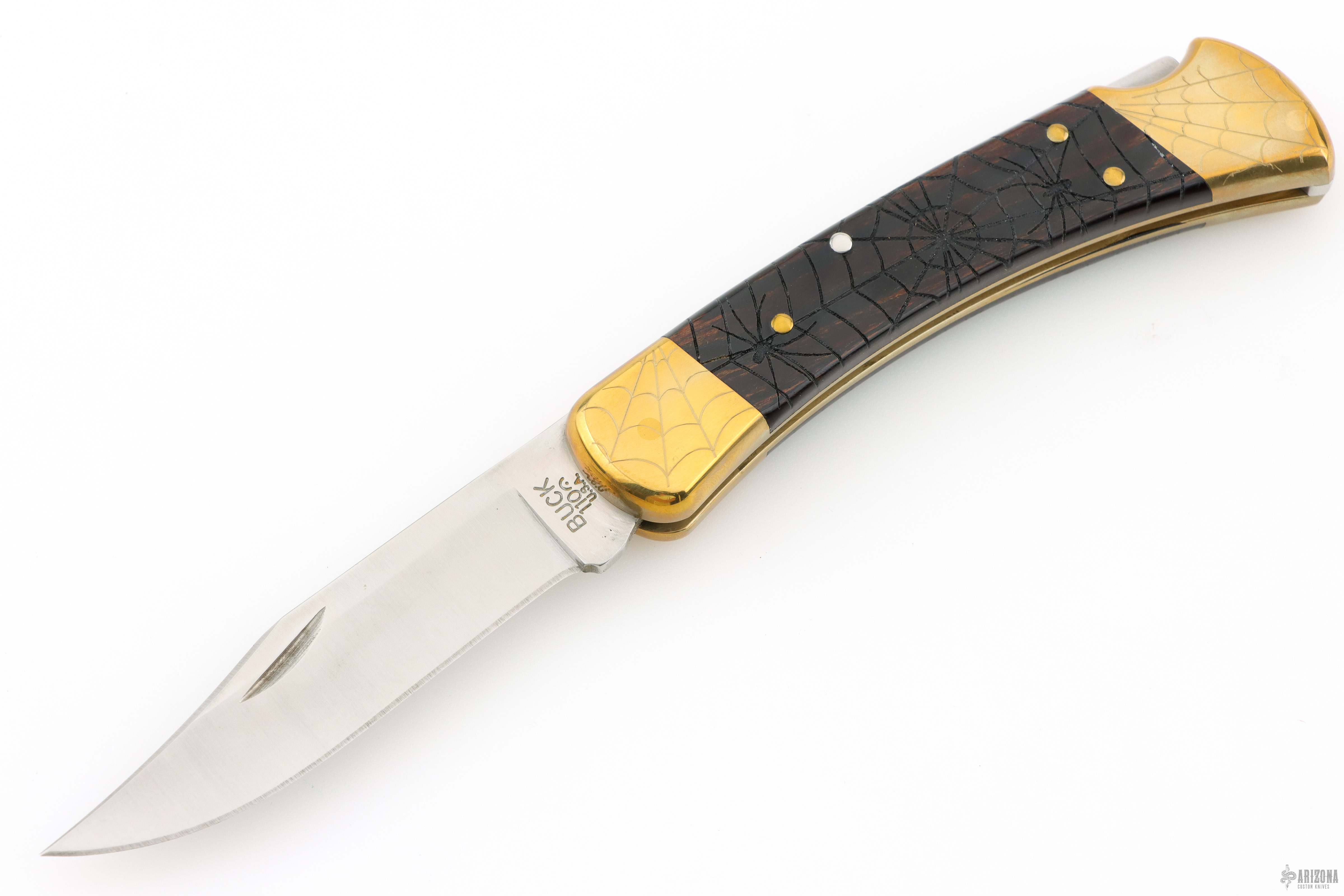 Model 110 - Spider Web - Arizona Custom Knives