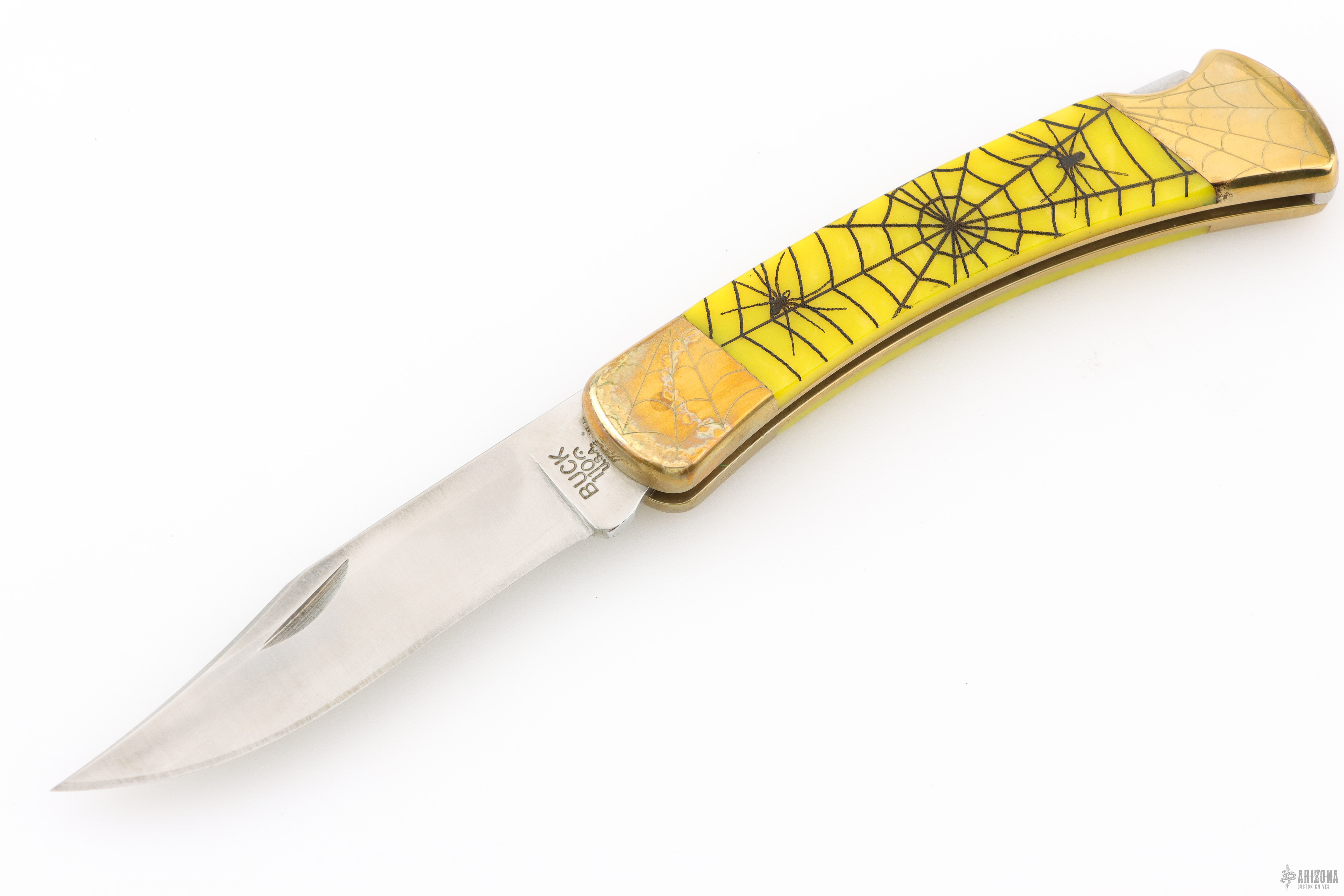 Model 110 - Spider Web - Arizona Custom Knives