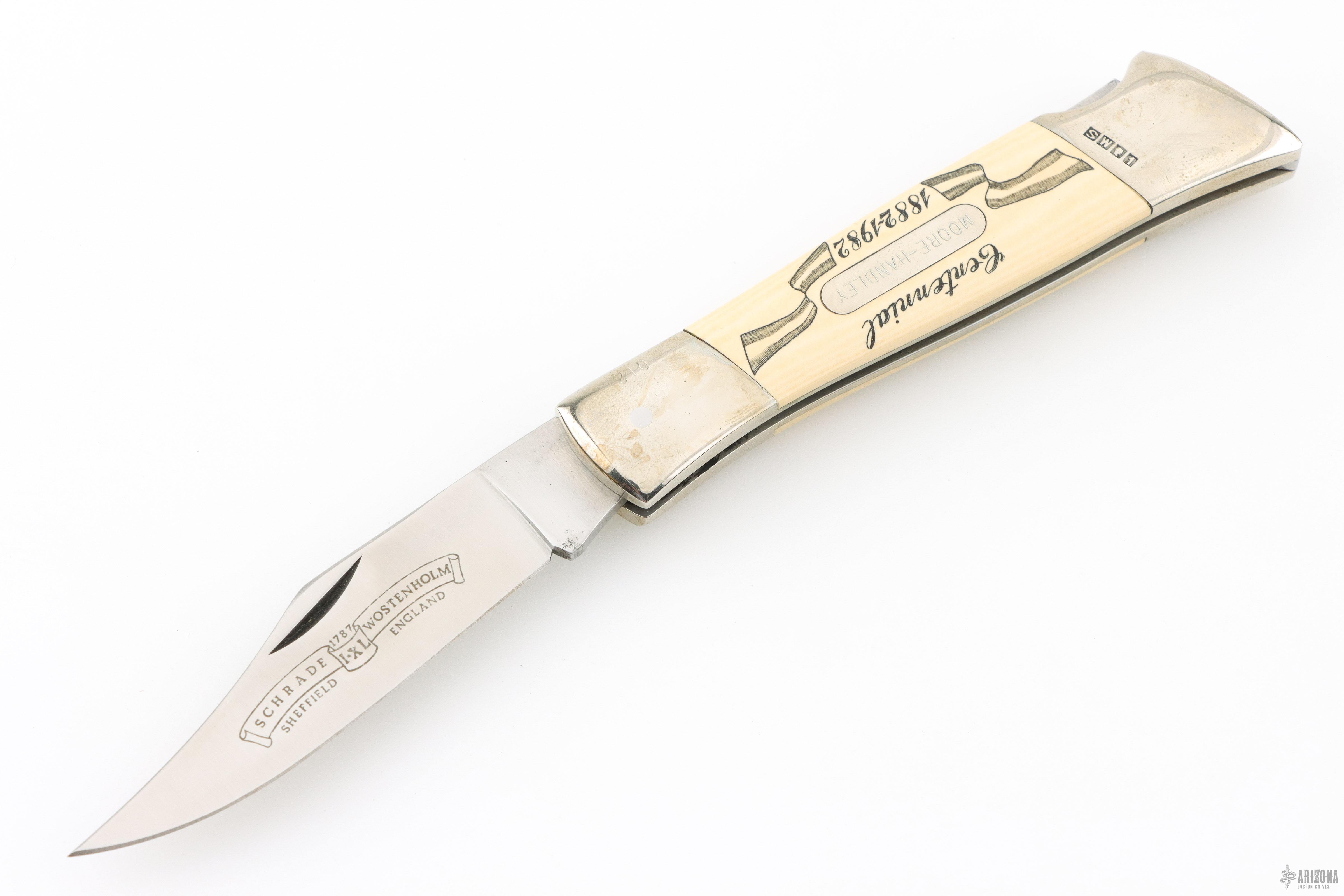 I-XL Schrade Lockback - Moore-Handley Centennial 1882-1982 - Arizona ...