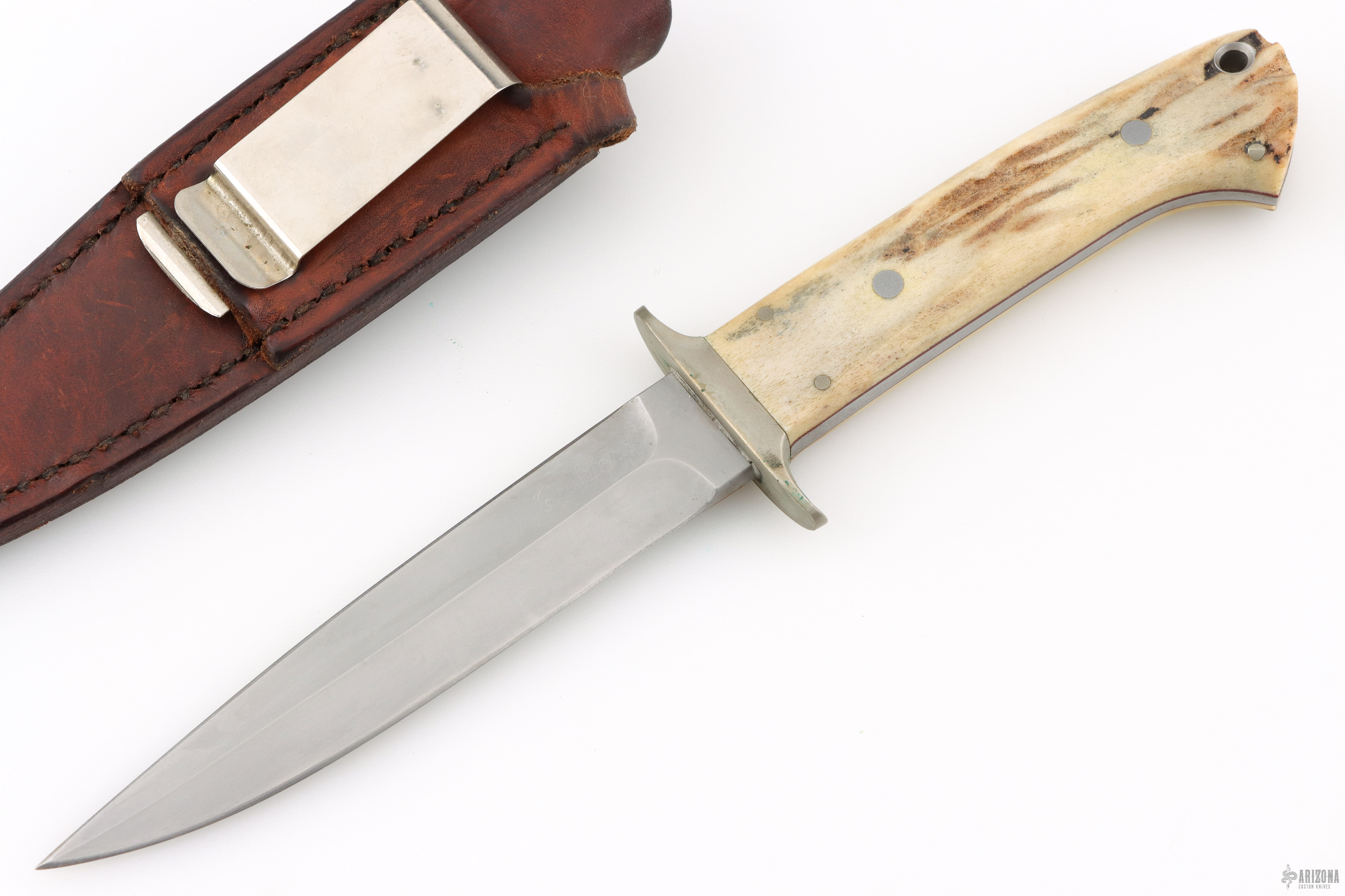 Stag Boot Knife - Arizona Custom Knives