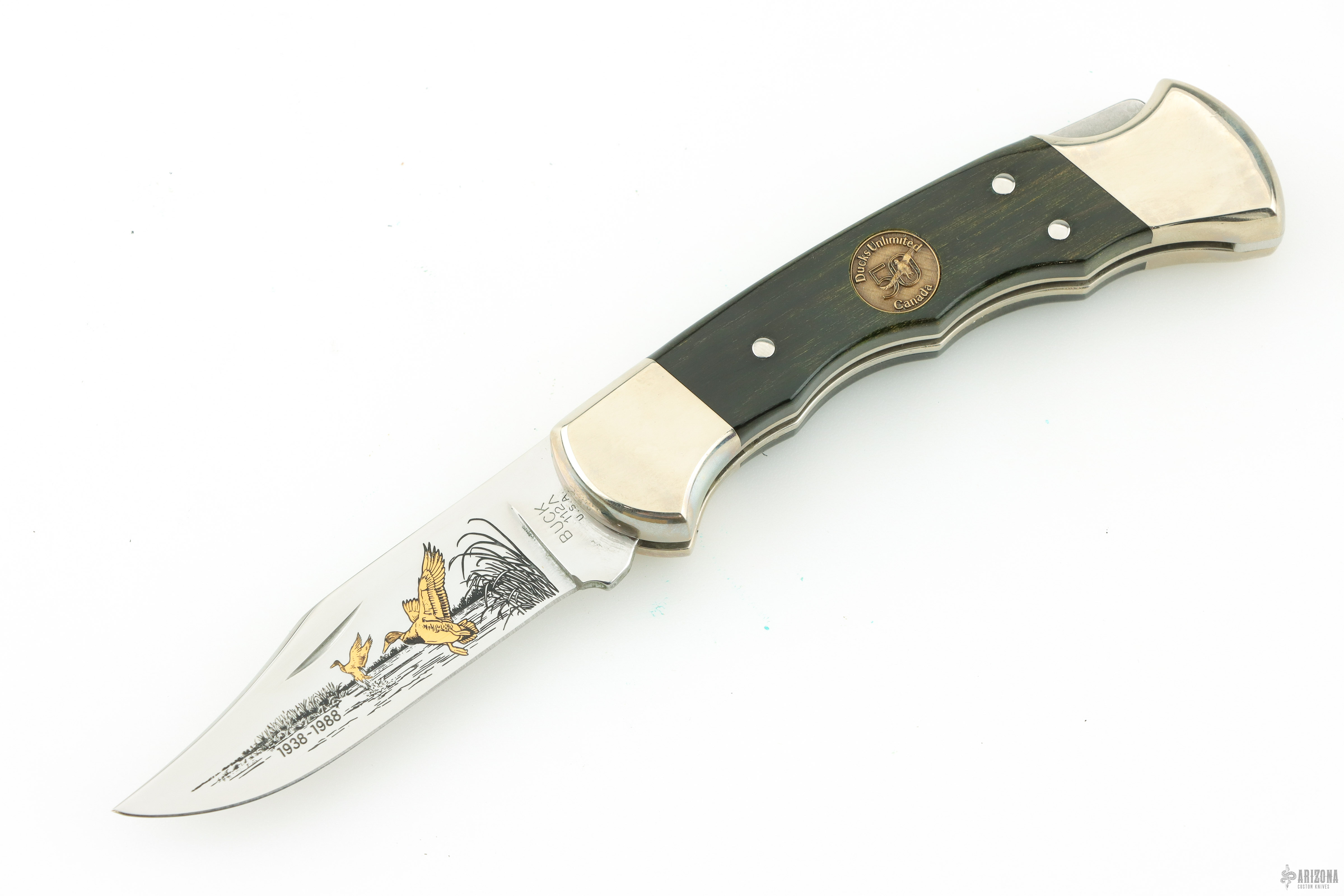 112 Ducks Unlimited 1938-1988 - Arizona Custom Knives