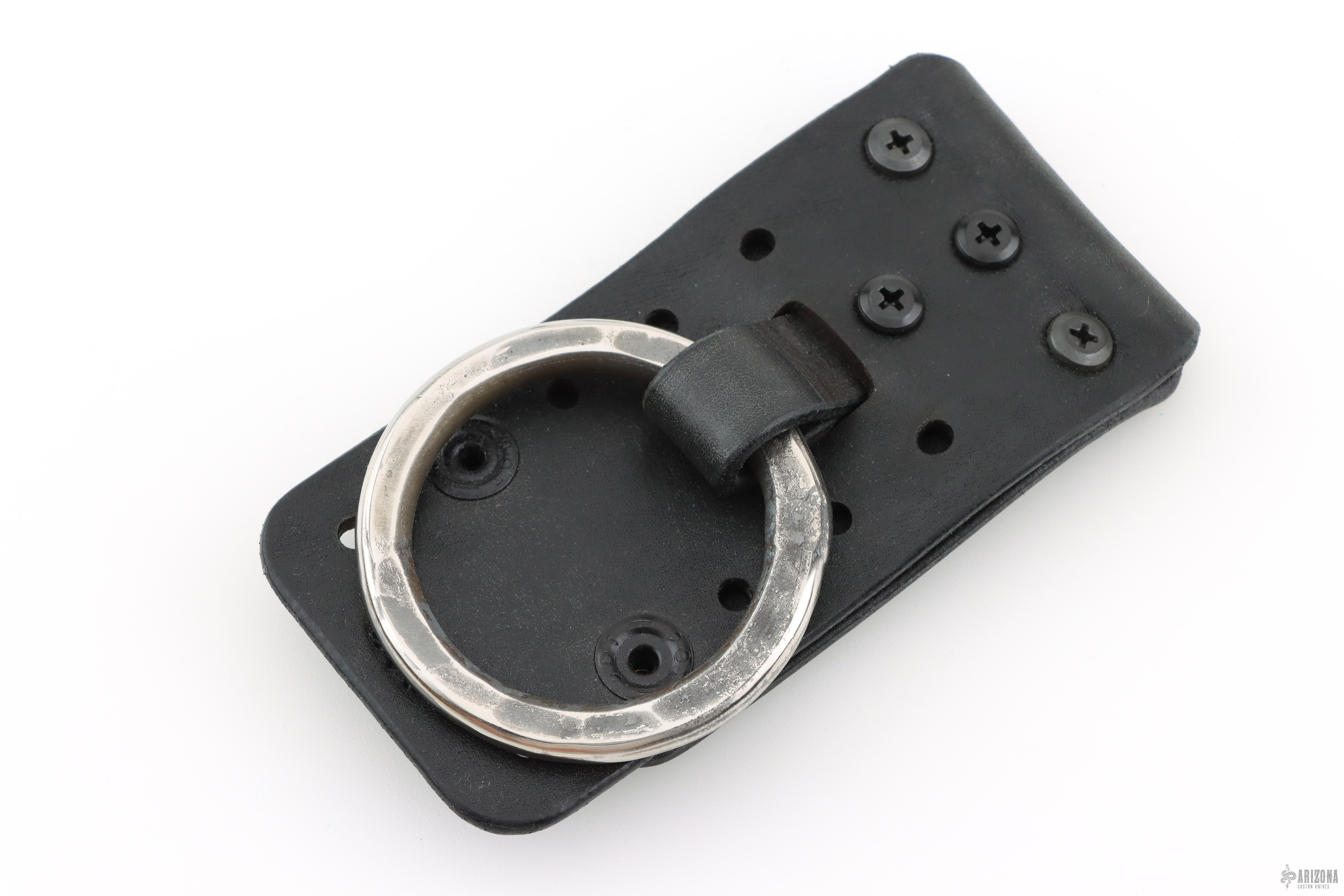 Wilderness Carry Baldric - Steel Ring - Black - Arizona Custom Knives