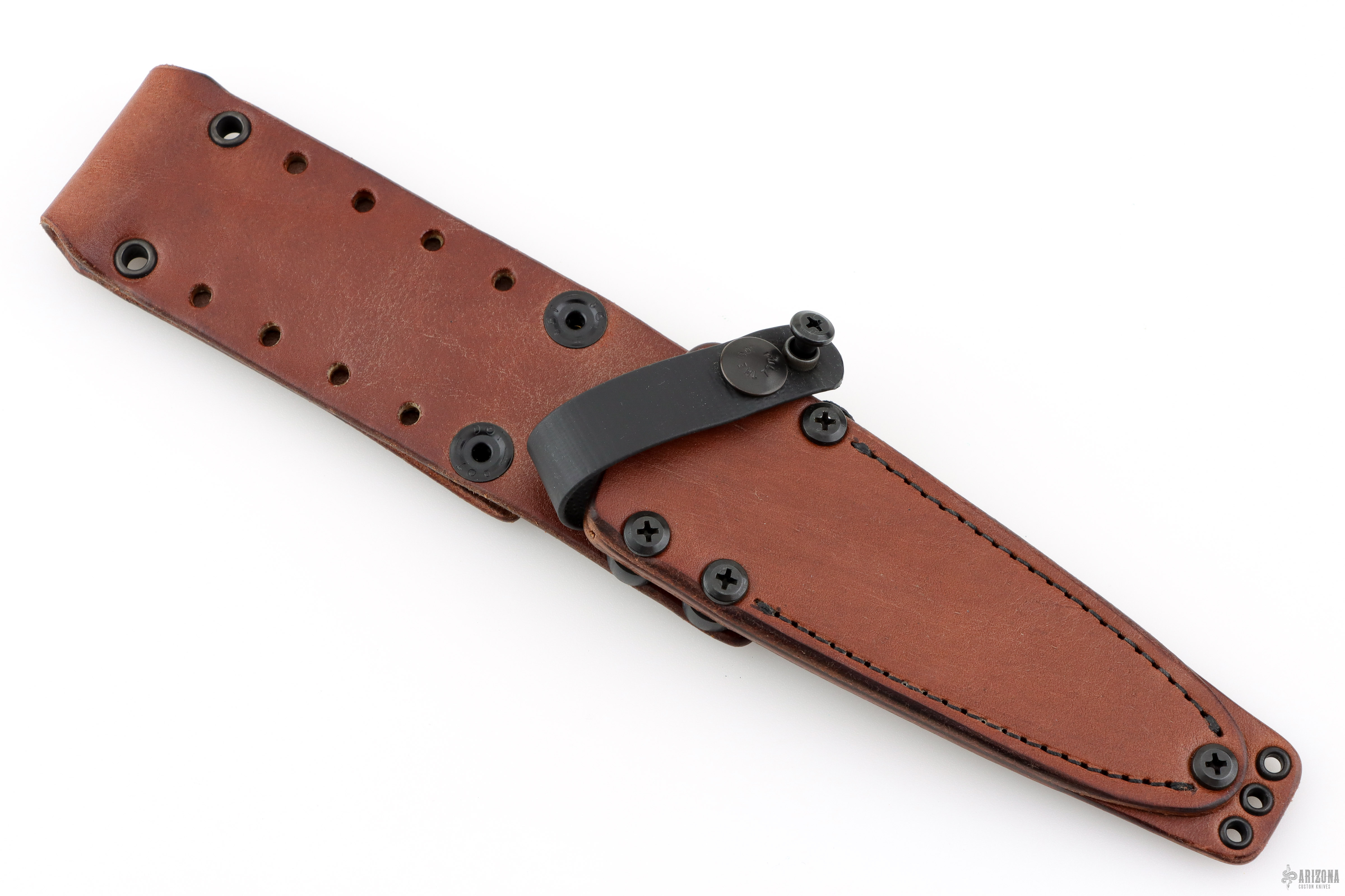 Raider Dagger Sheath - Brown - Arizona Custom Knives