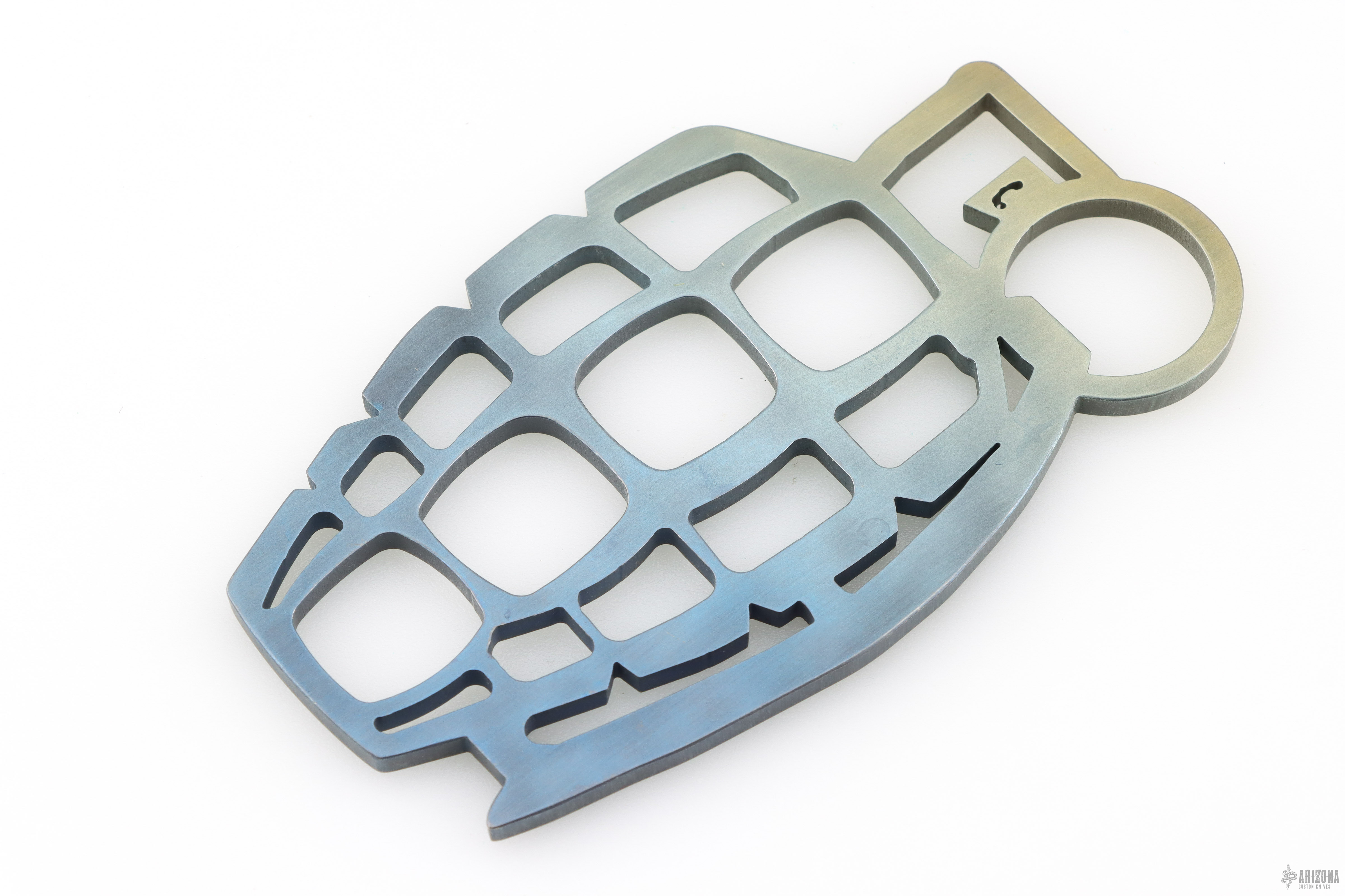 Medford Grenuckle All Titanium Knuckles "Paperweight" - Anodized ...