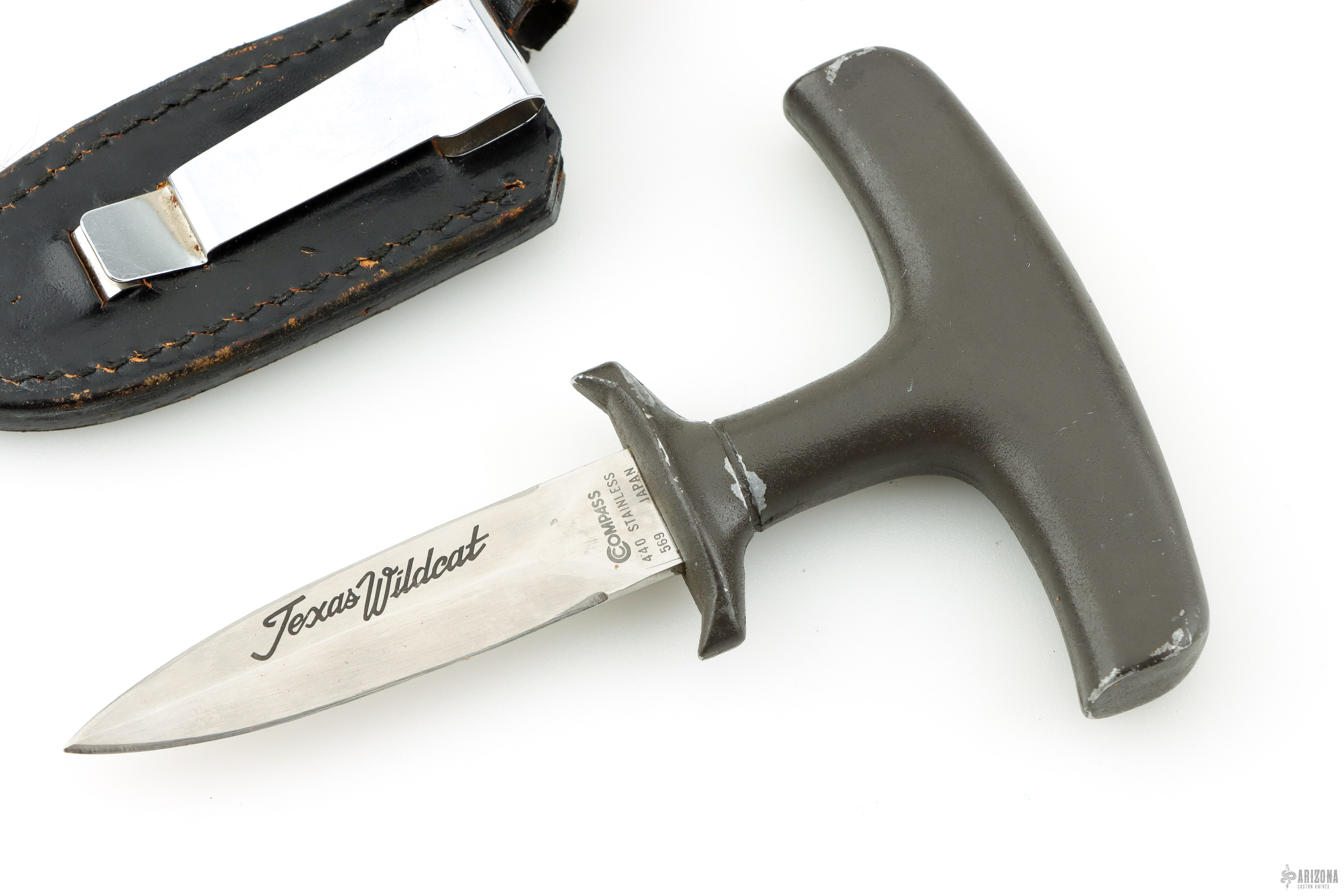 Texas Wildcat Push Dagger - Arizona Custom Knives