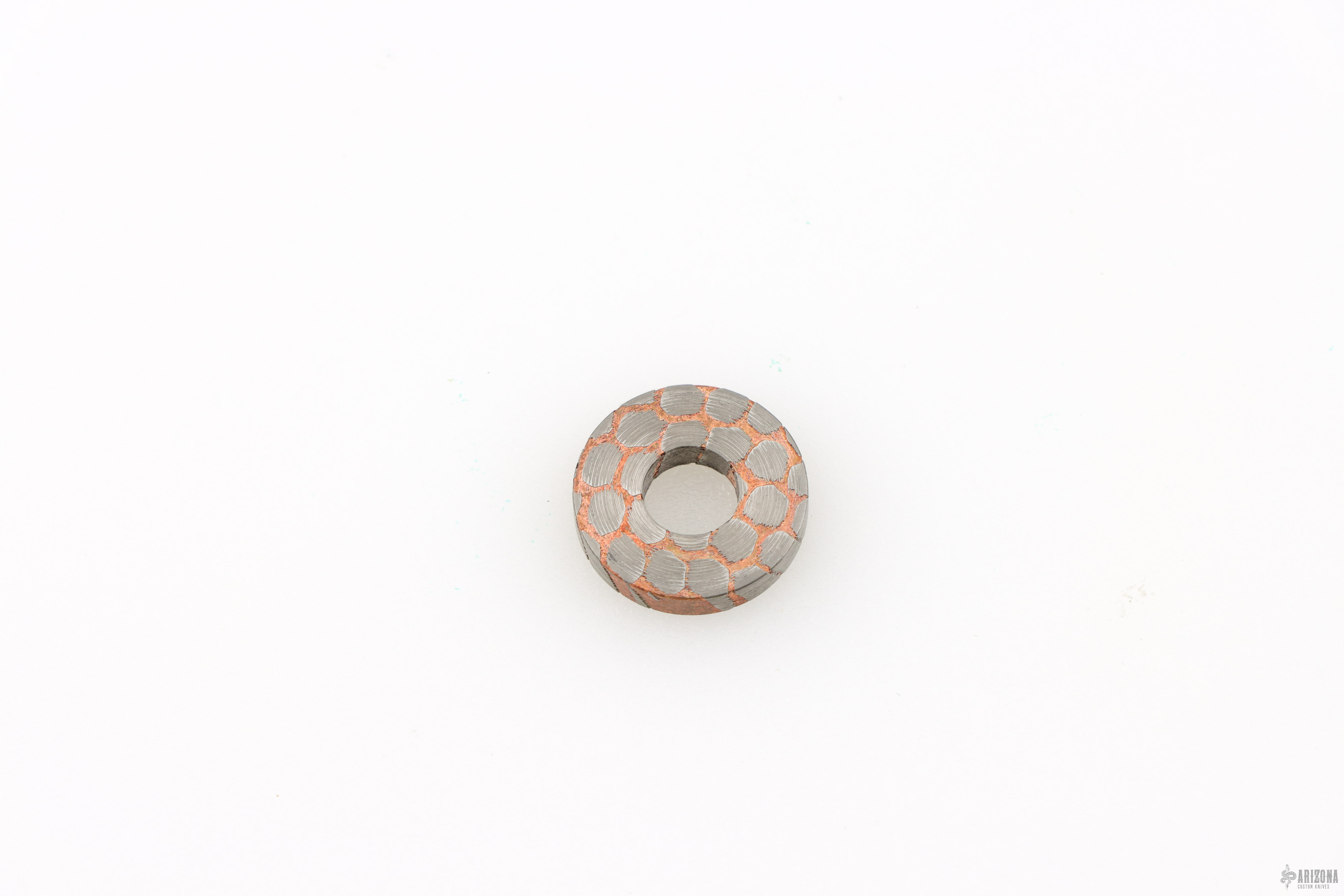 Twisted Super Conductor Spacer Bead - Arizona Custom Knives