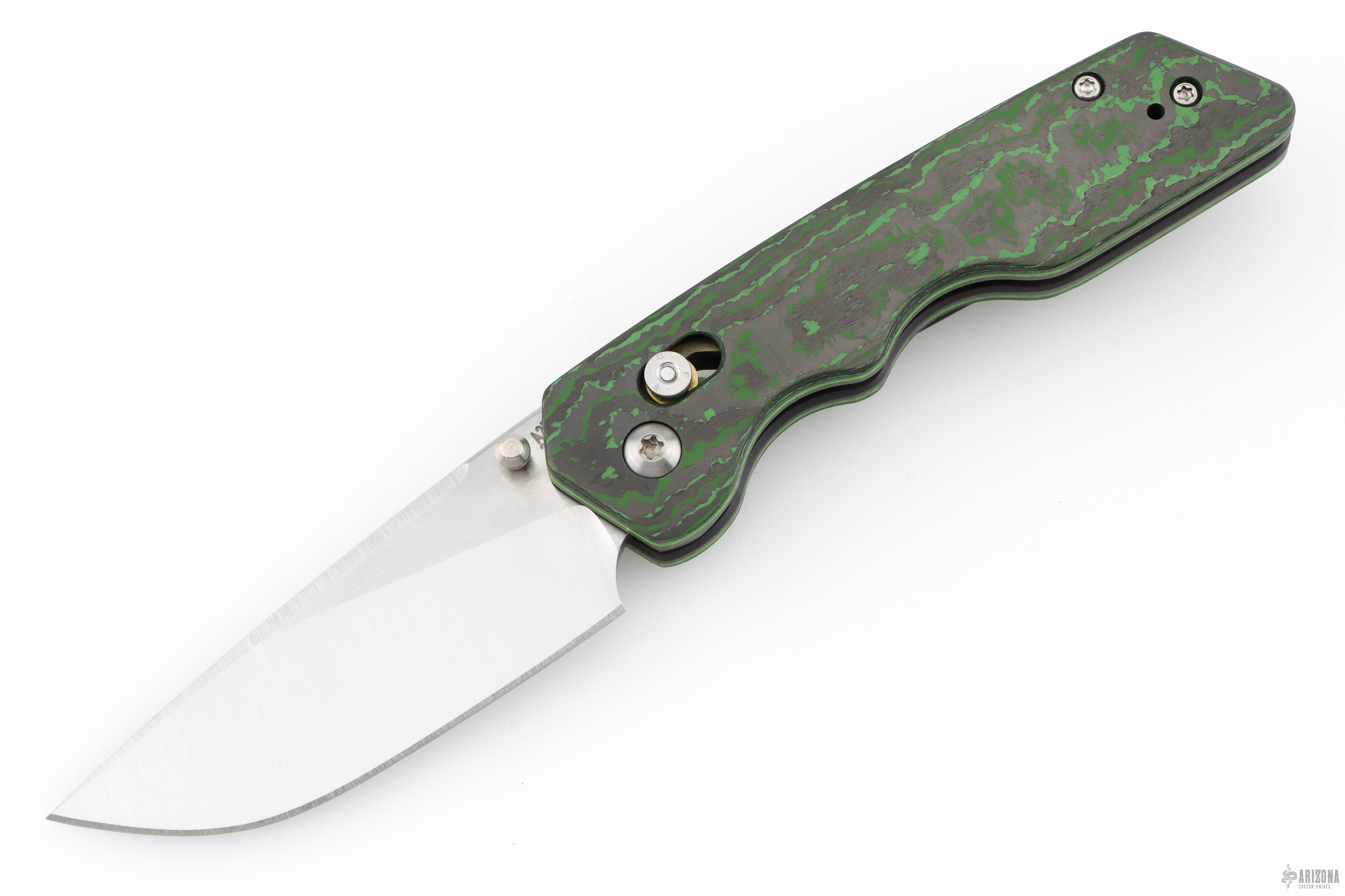Mark 3 Bar-Lock Medium - Jungle Fat Carbon - Arizona Custom Knives