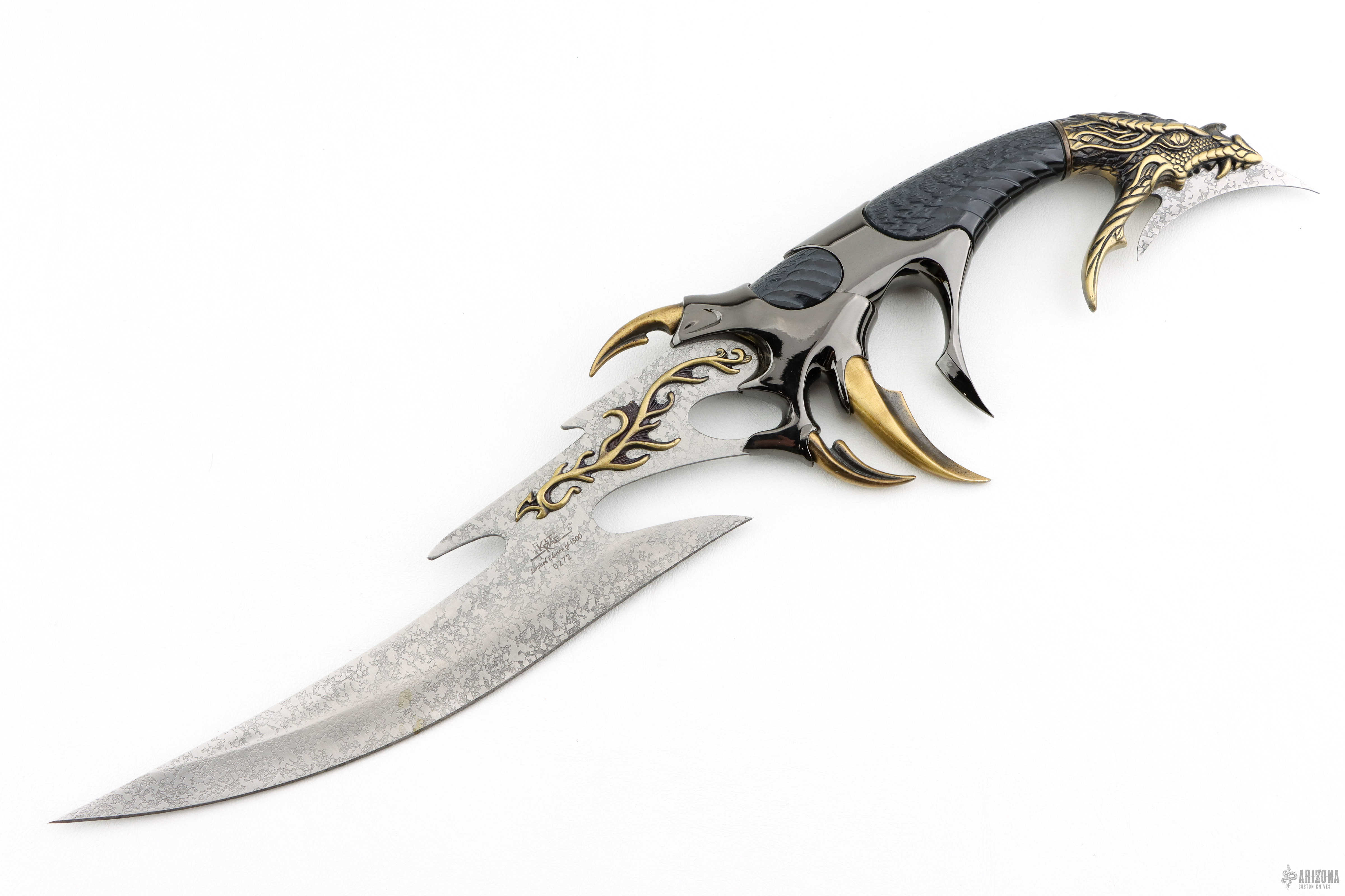 KR0015-A ARCHEROS - 3rd Annual Kit Rae® Fantasy Knife #272/1500 ...
