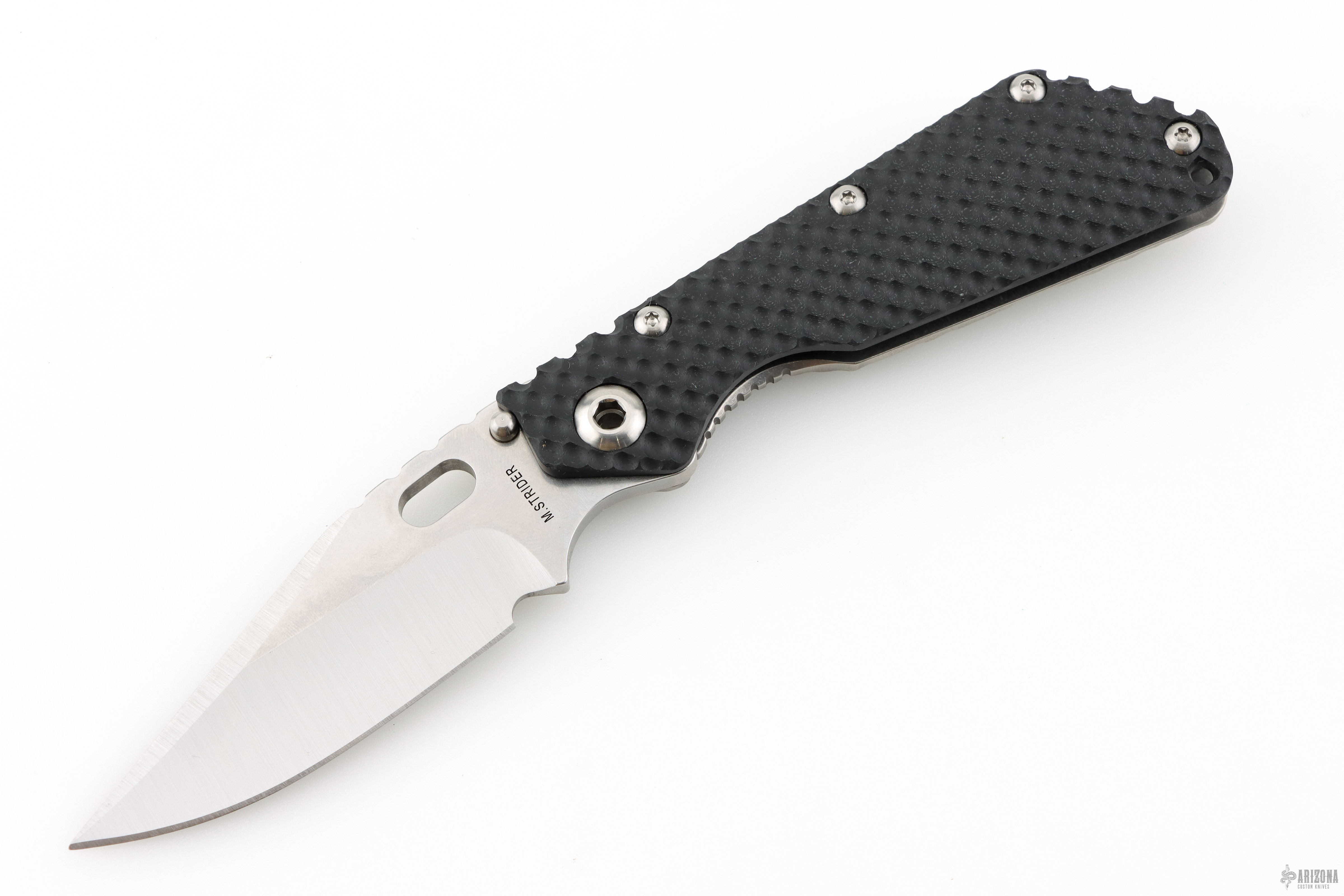 SMF DGG Bowie HG - Black G-10 - Arizona Custom Knives