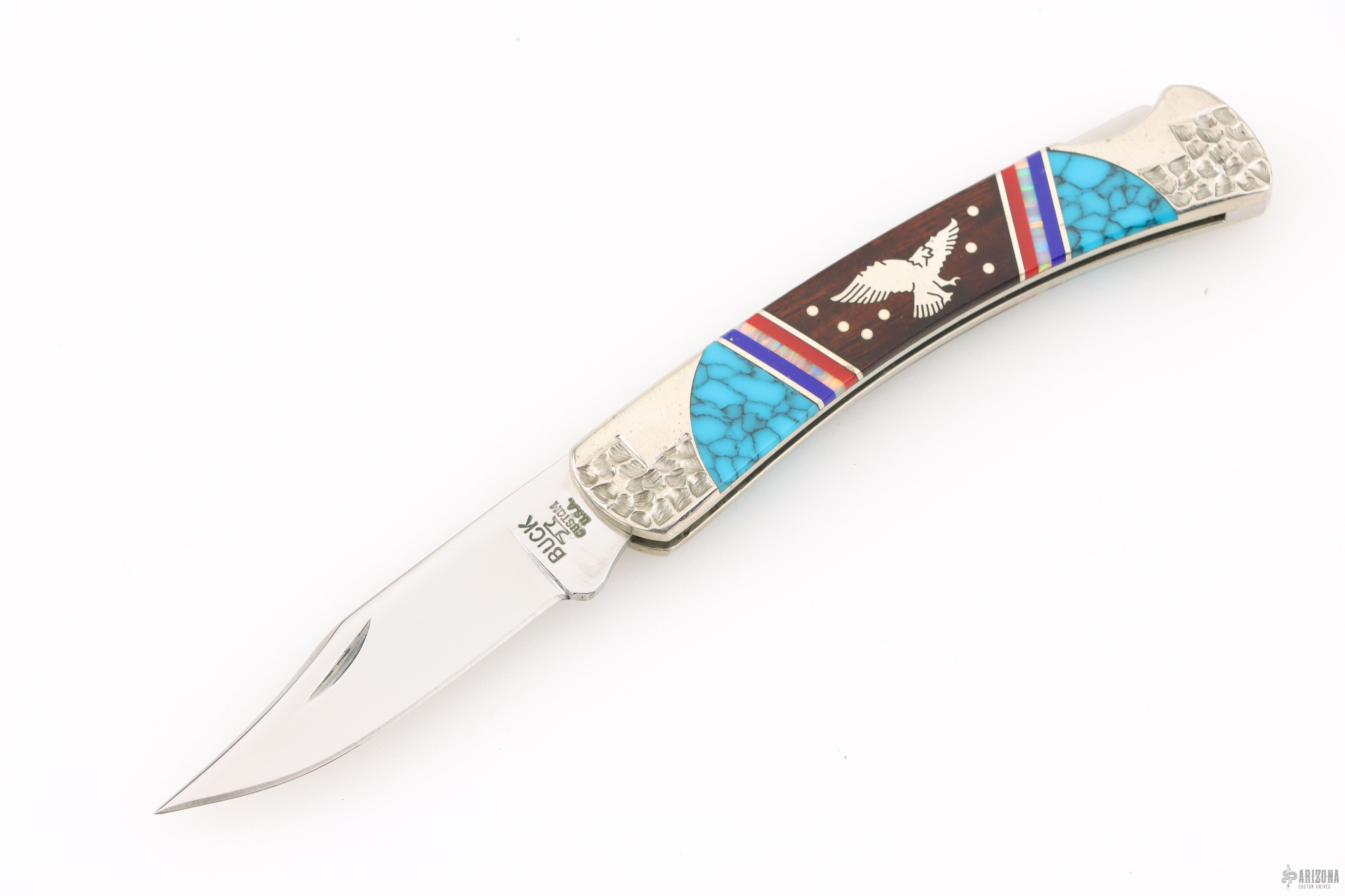Custom Lockback - Brian Yellowhorse #224/500 - Arizona Custom Knives