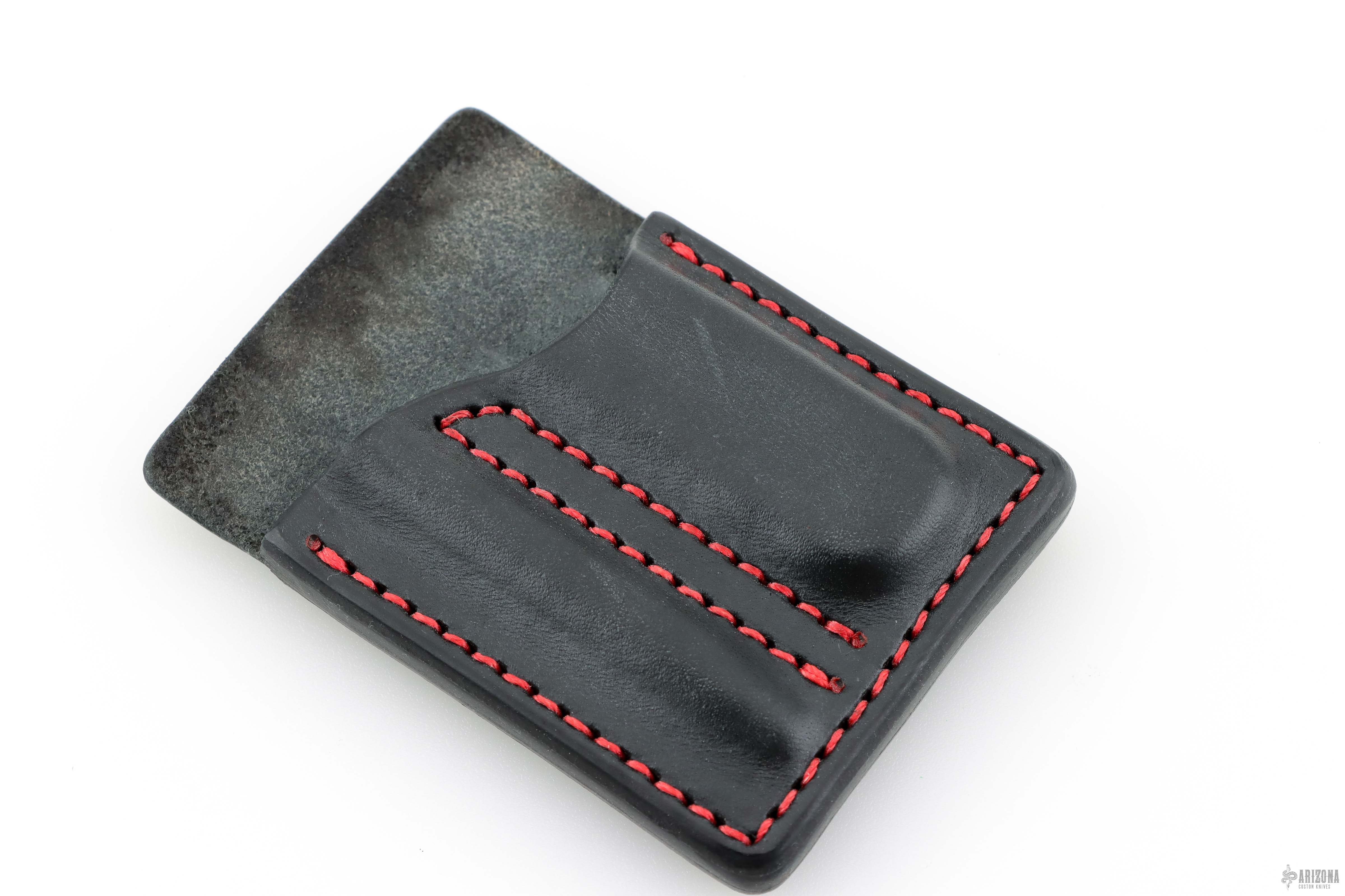 Pen and Knife Wallet - Black - Arizona Custom Knives