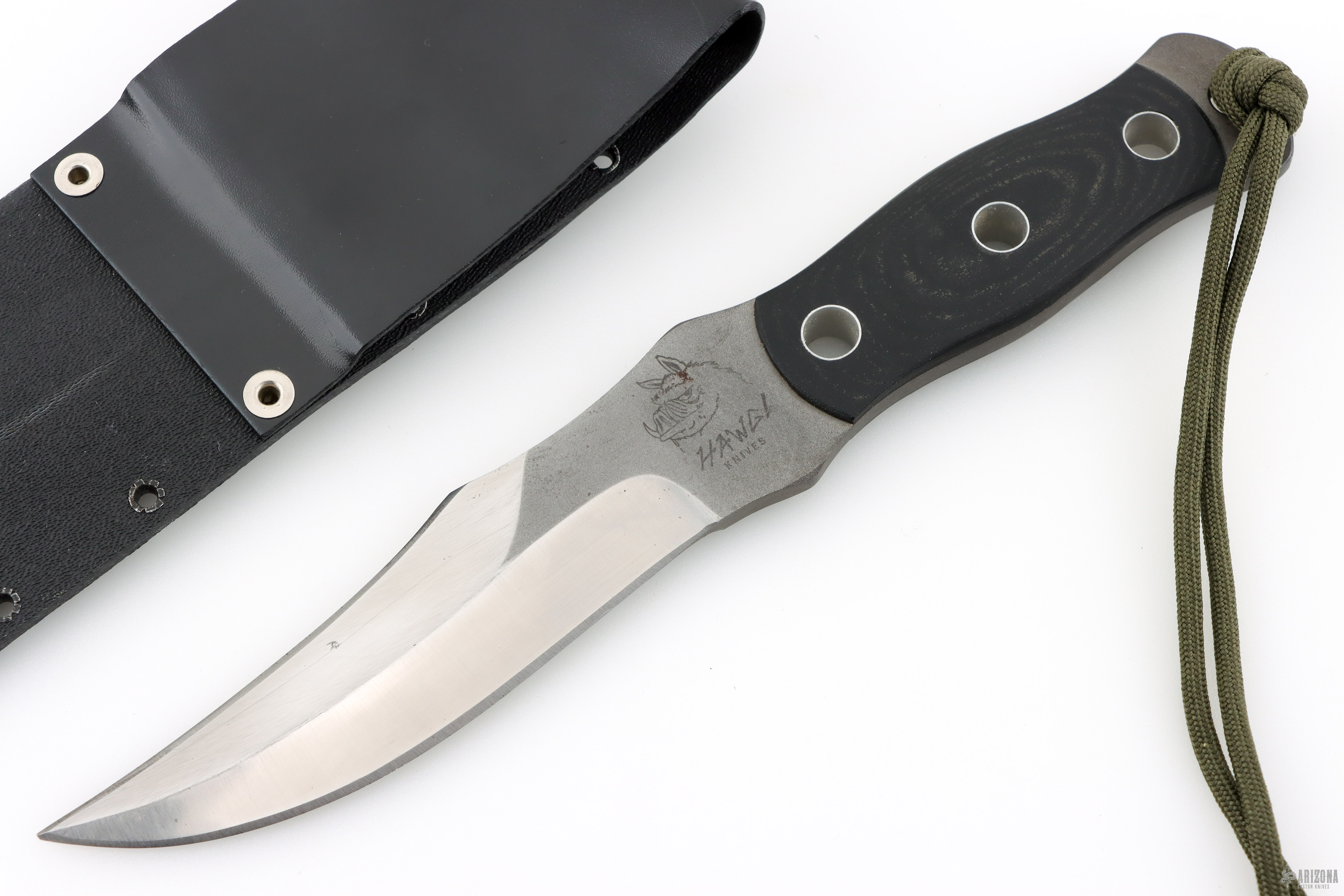 Double Edged Chute Knife - Arizona Custom Knives