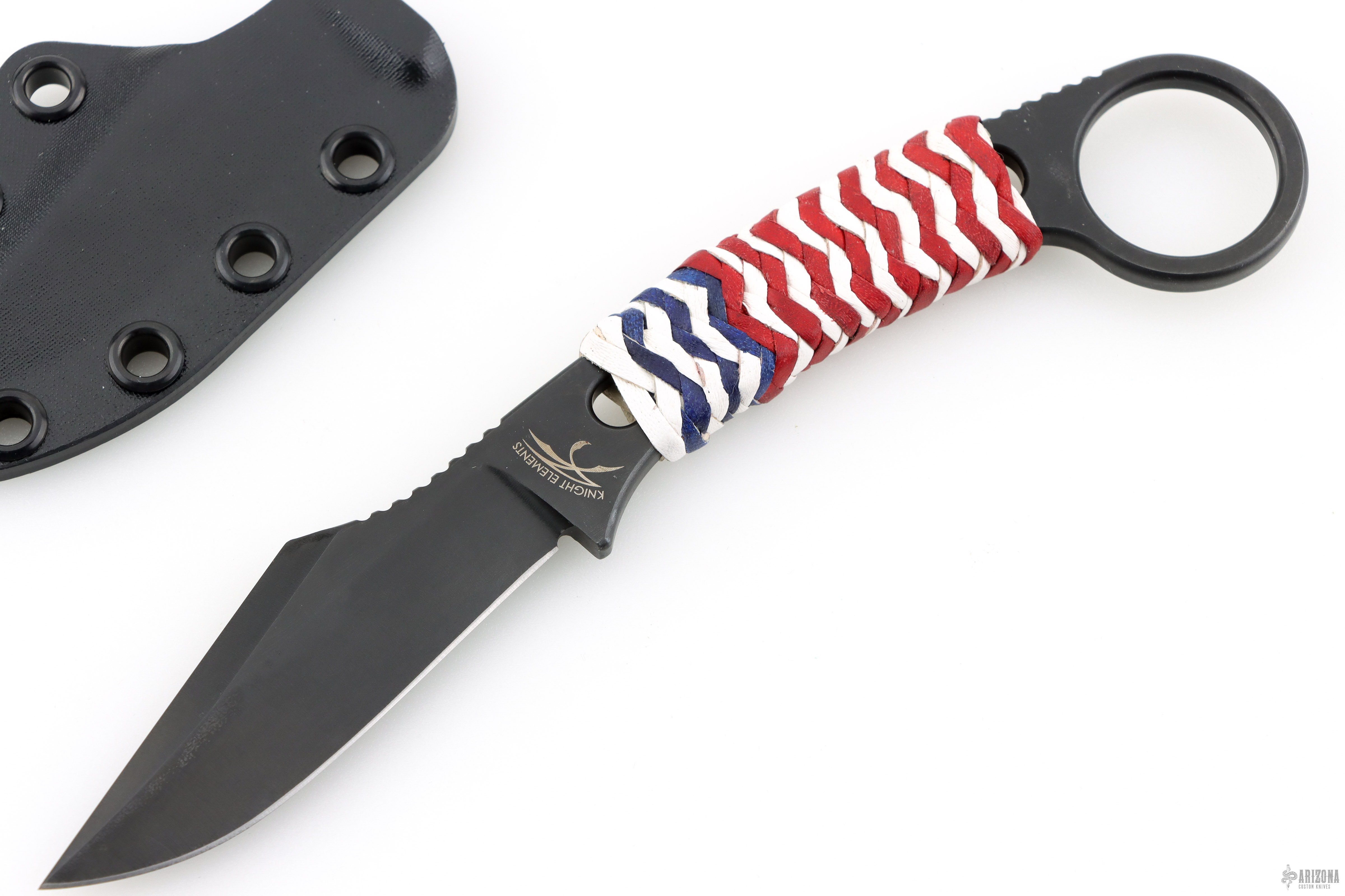 THE ELEMENT - Ish Leather Braided Handle Wrap Red/White/Blue - Arizona ...